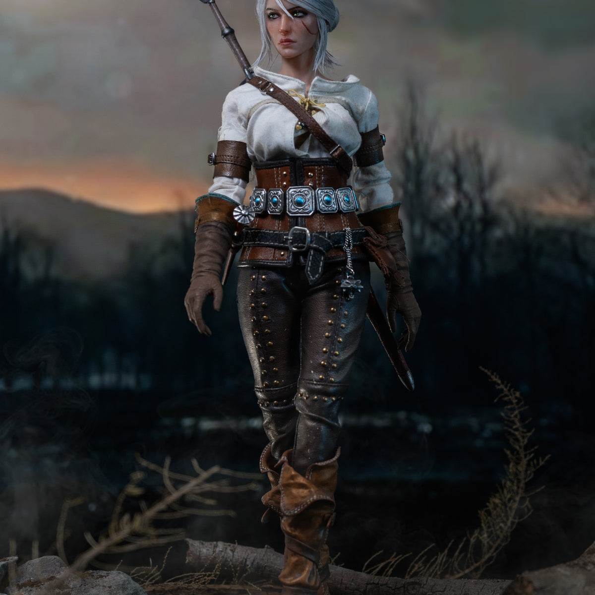 The Witcher 3: Wild Hunt Ciri of Cintra 1/6 Scale Premium Articulated ...