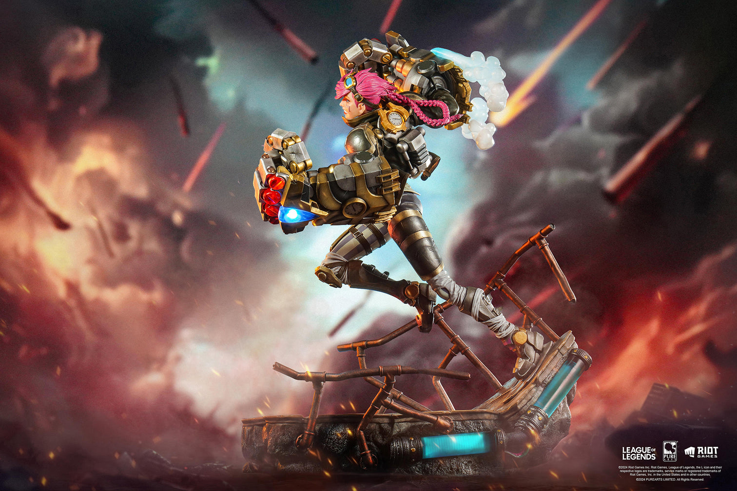 League of Legends Vi 1/6 Scale Statue from PureArts and Riot Games