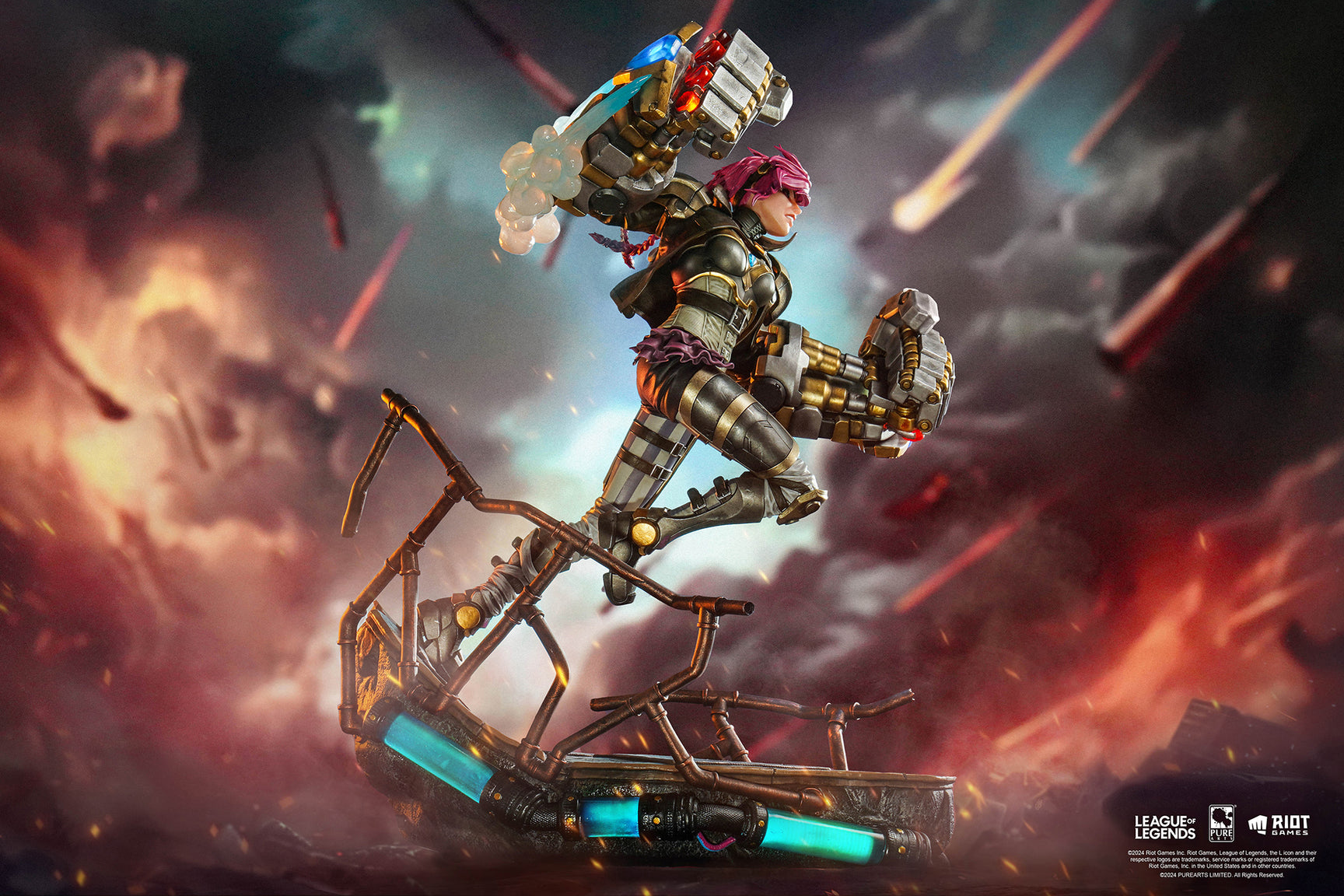 League of Legends Vi 1/6 Scale Statue from PureArts and Riot Games