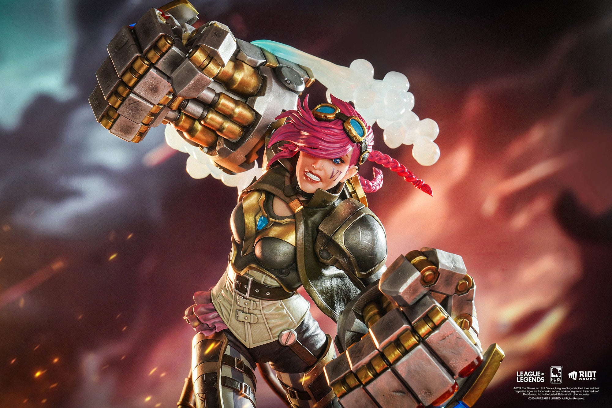 League of Legends Jinx & Vi 1/6 Scale Statue Bundle from PureArts and ...