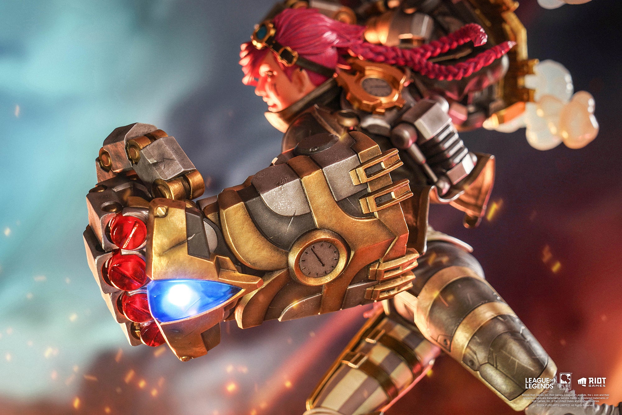 League of Legends Jinx & Vi 1/6 Scale Statue Bundle from PureArts and ...