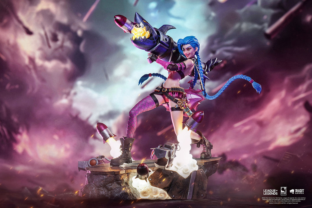 League of Legends Jinx 1/6 Scale Statue from PureArts and Riot Games