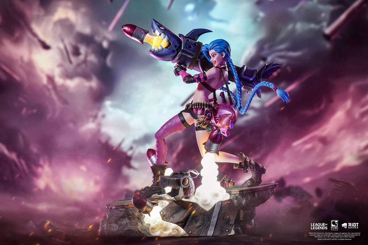 League of Legends Jinx 1/6 Scale Statue from PureArts and Riot Games