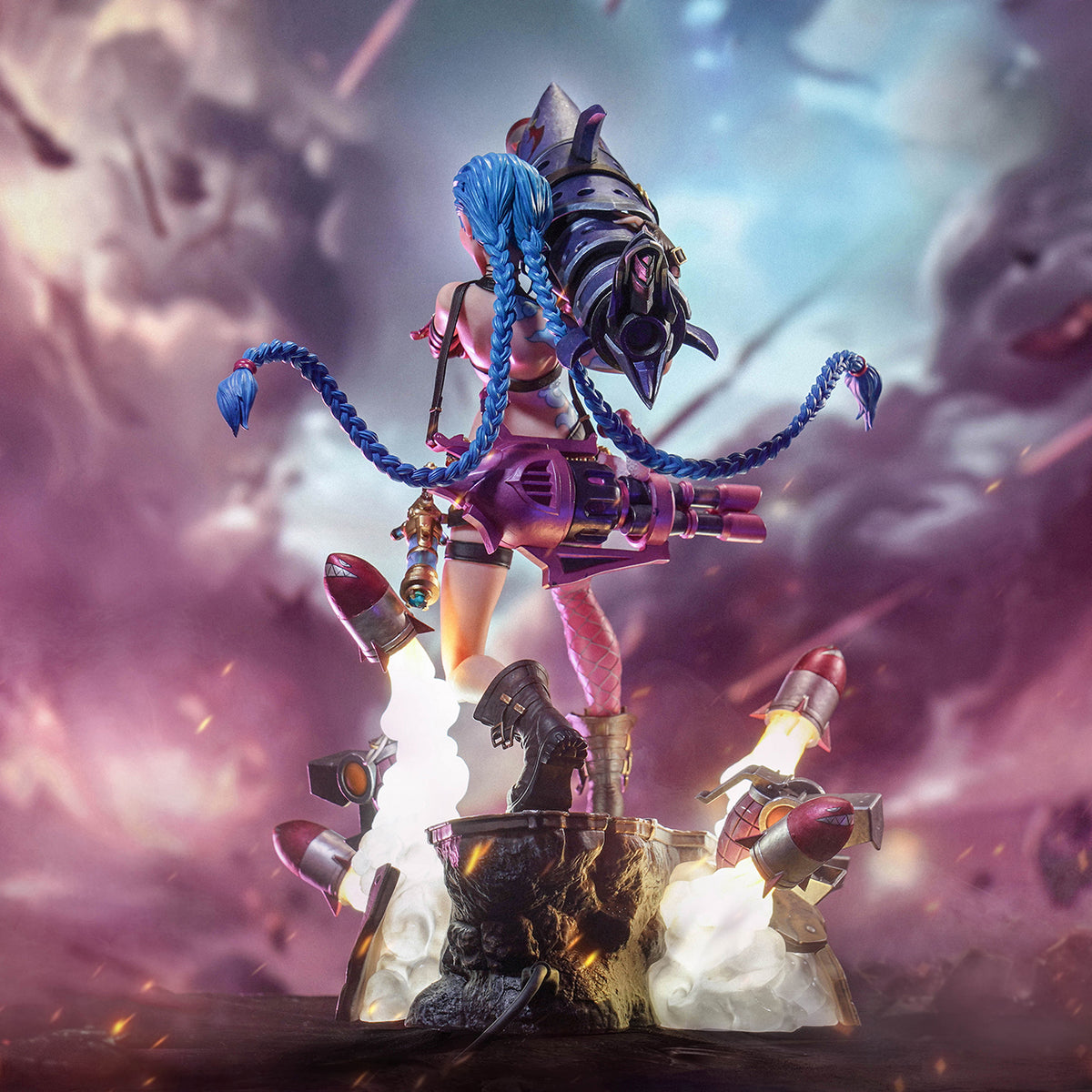 League of Legends Jinx 1/6 Scale Statue from PureArts and Riot Games
