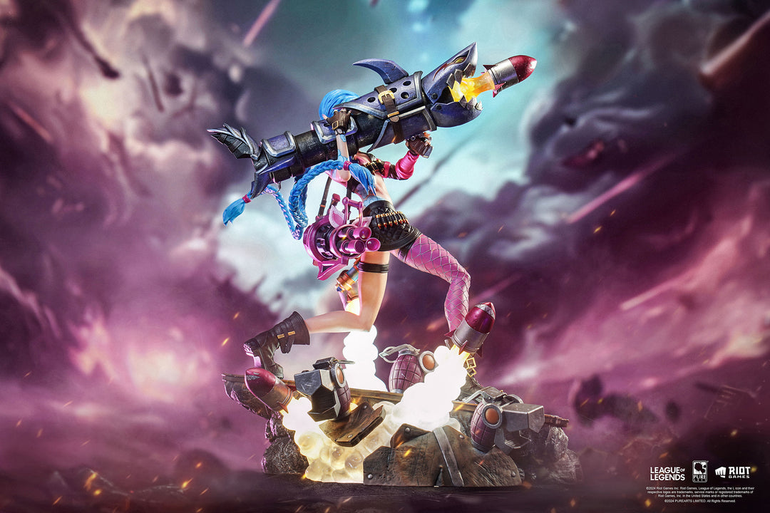 League of Legends Jinx 1/6 Scale Statue from PureArts and Riot Games