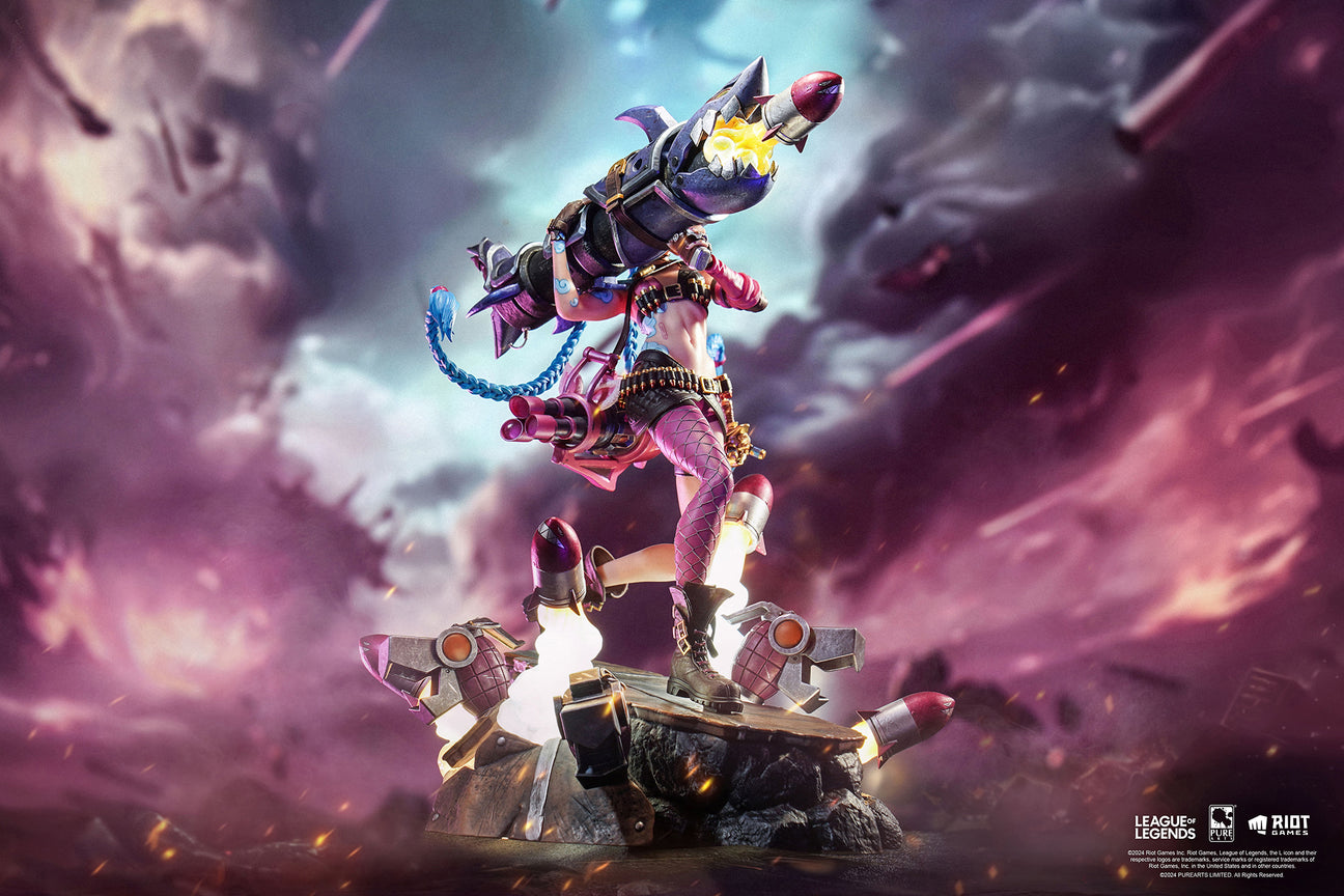 League of Legends Jinx 1/6 Scale Statue from PureArts and Riot Games