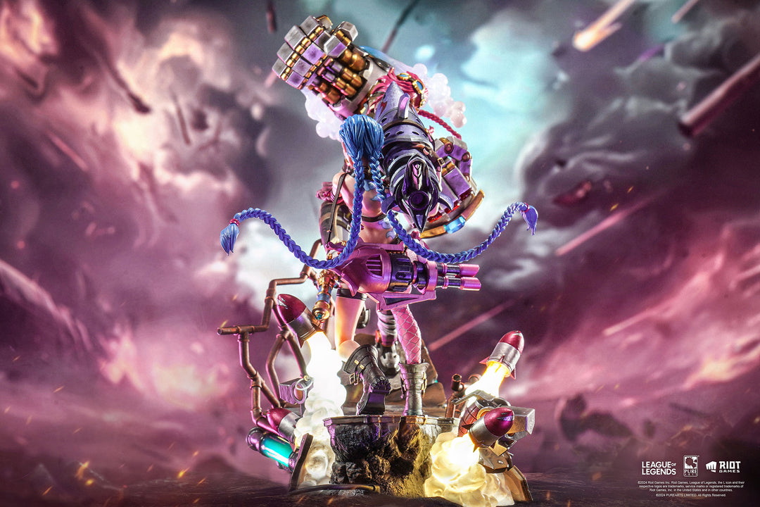 League of Legends Jinx & Vi 1/6 Scale Statue Bundle from PureArts and ...
