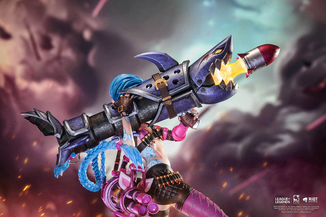 League of Legends Jinx 1/6 Scale Statue from PureArts and Riot Games