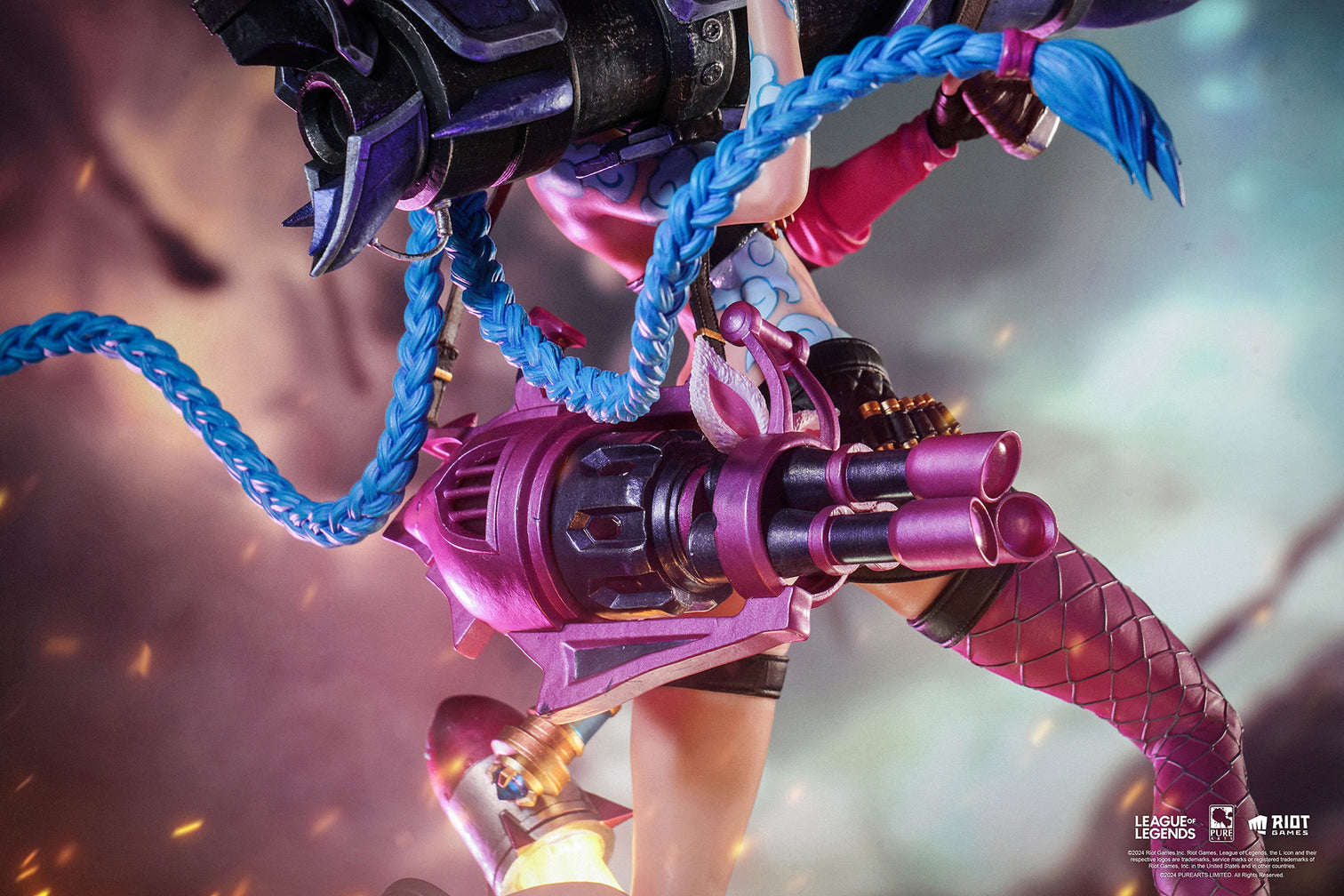 League of Legends Jinx 1/6 Scale Statue from PureArts and Riot Games