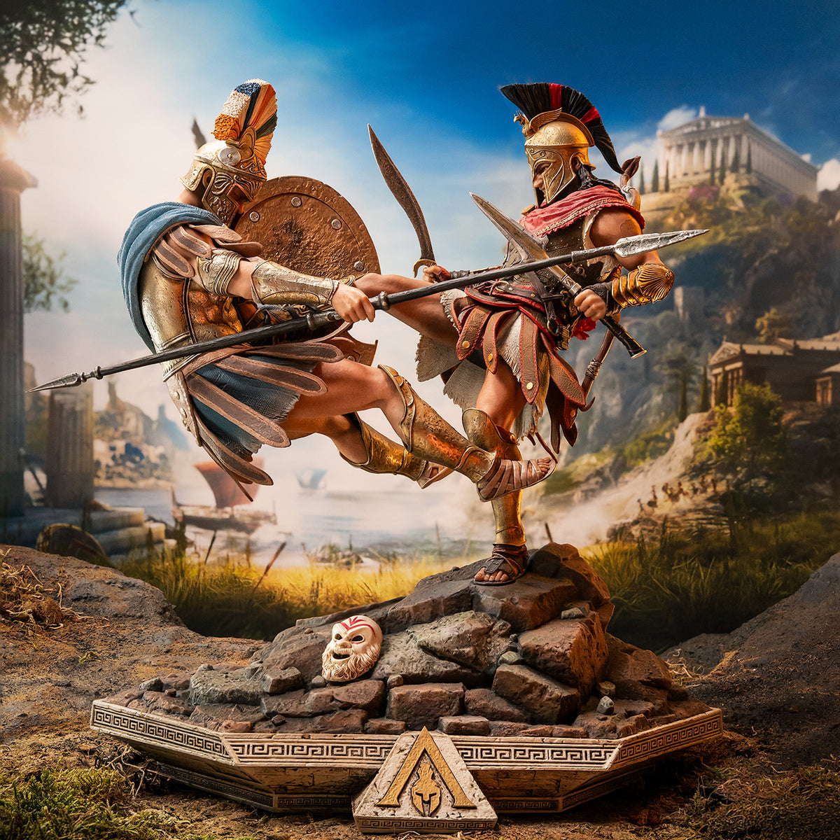 Assassin's Creed Spartan Kick 1/6 Scale Diorama Exclusive Edition ...