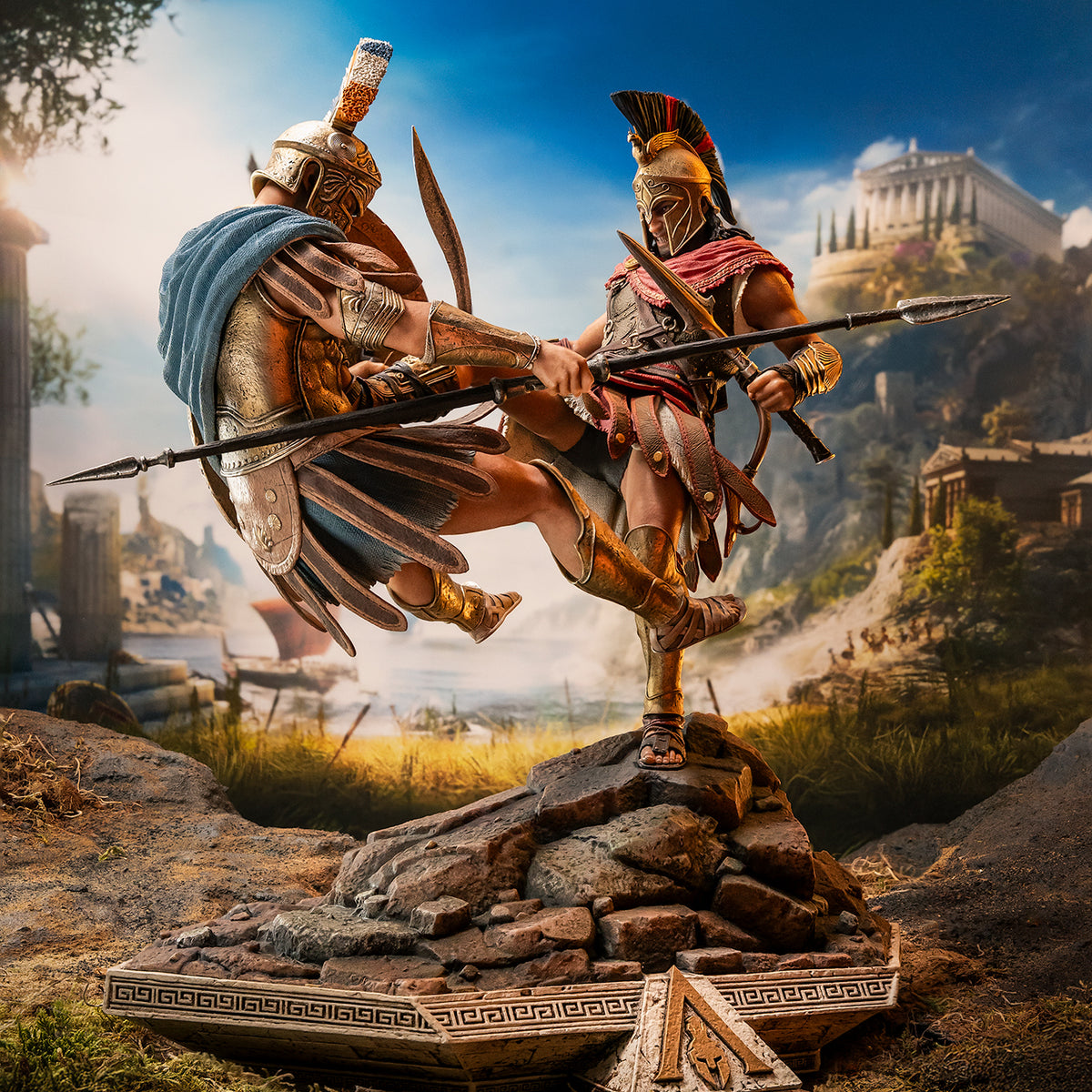 Assassin's Creed Spartan Kick 1/6 Scale Diorama Exclusive Edition ...