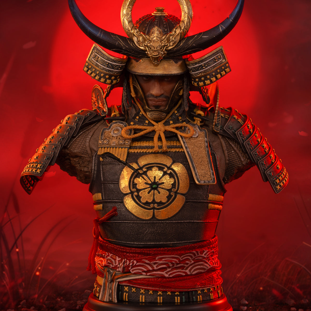 Assassin’s Creed Shadows Yasuke 1/4 Scale Bust – PureArts