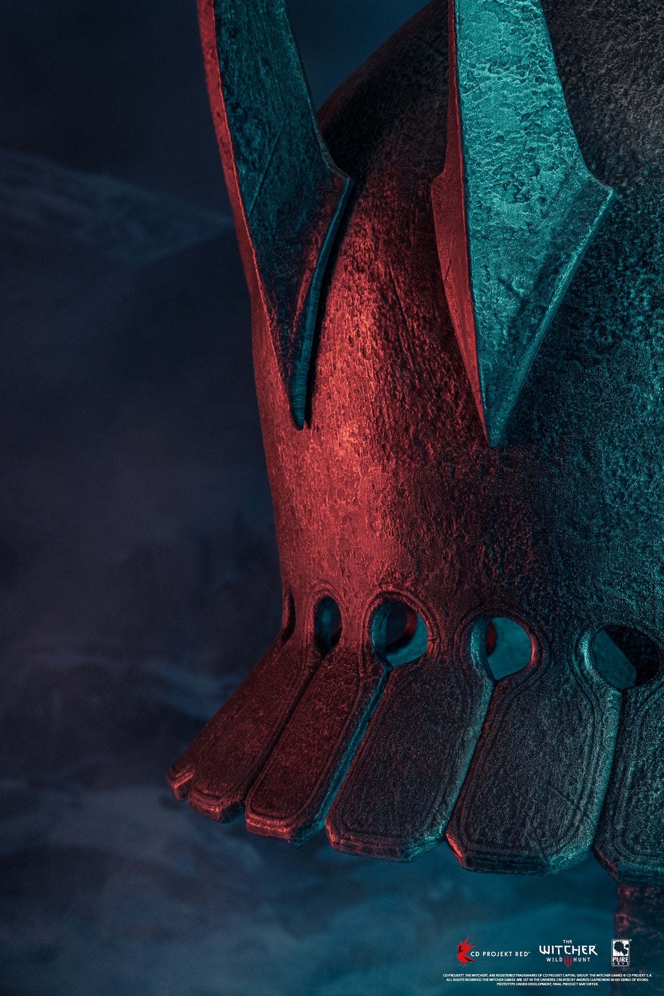 The Witcher 3: Wild Hunt Eredin Helmet 1/1 Scale Replica Exclusive Edi ...