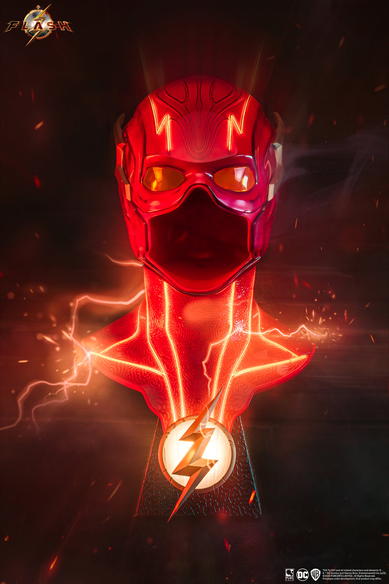 The Flash 1:1 Scale Cowl Replica Exclusive Edition from Barry Allen ...