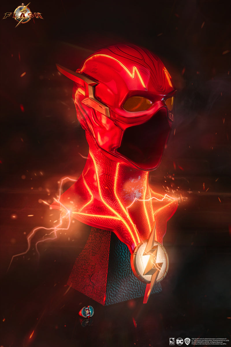 The Flash 1:1 Scale Cowl Replica Exclusive Edition from Barry Allen ...