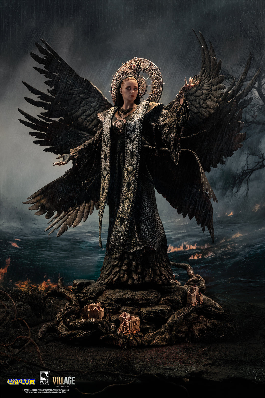 Resident Evil Village Mother Miranda 1/4 Scale Statue Exclusive Editio ...