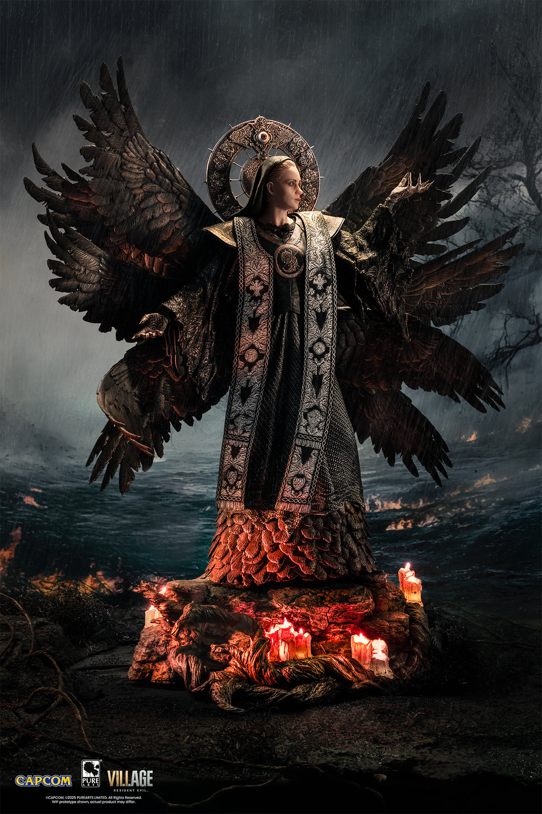 Resident Evil Village Mother Miranda 1/4 Scale Statue Exclusive Editio ...