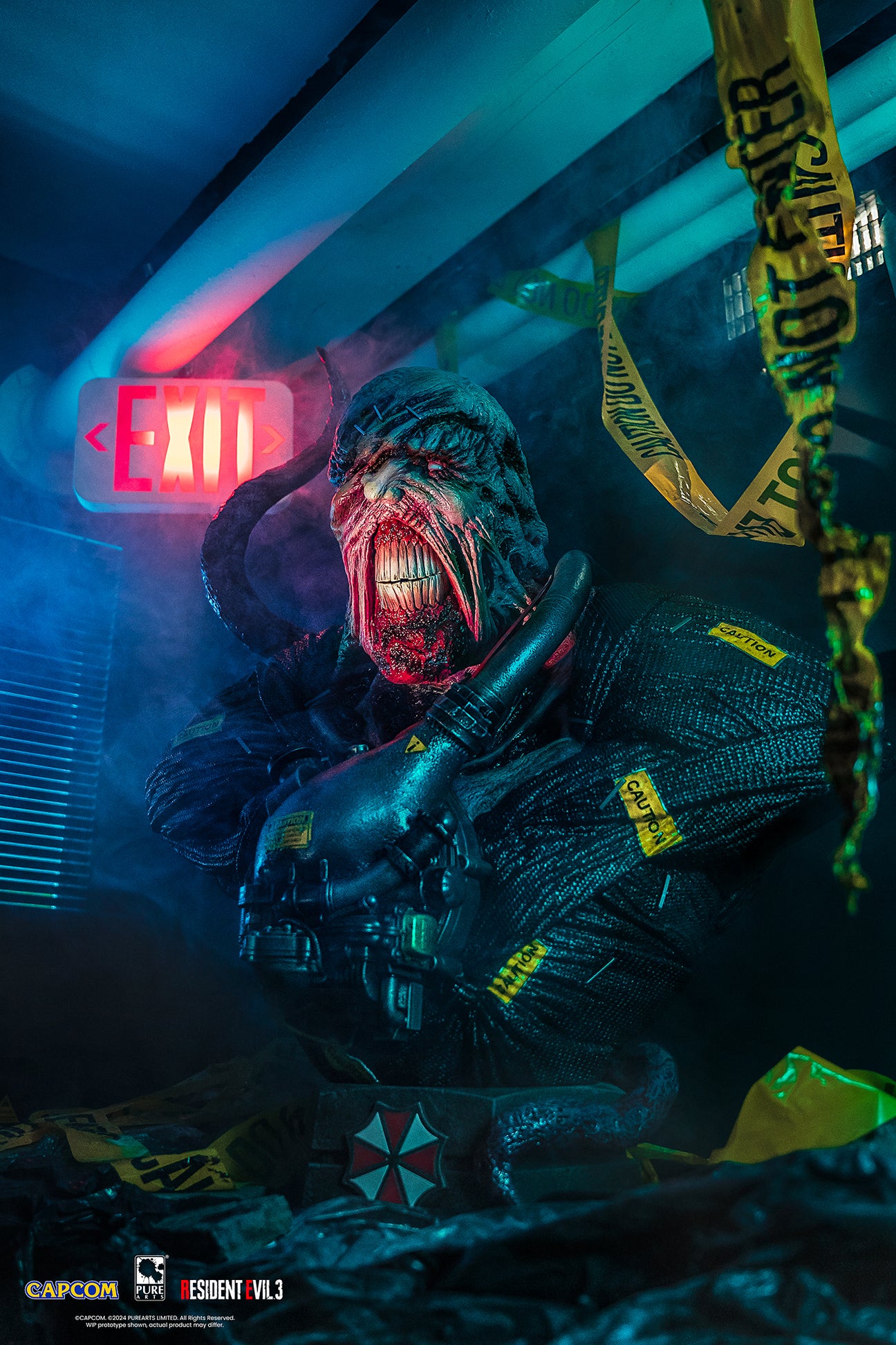 Resident Evil 3 Remake Nemesis 1/1 Scale Bust Exclusive Edition – PureArts