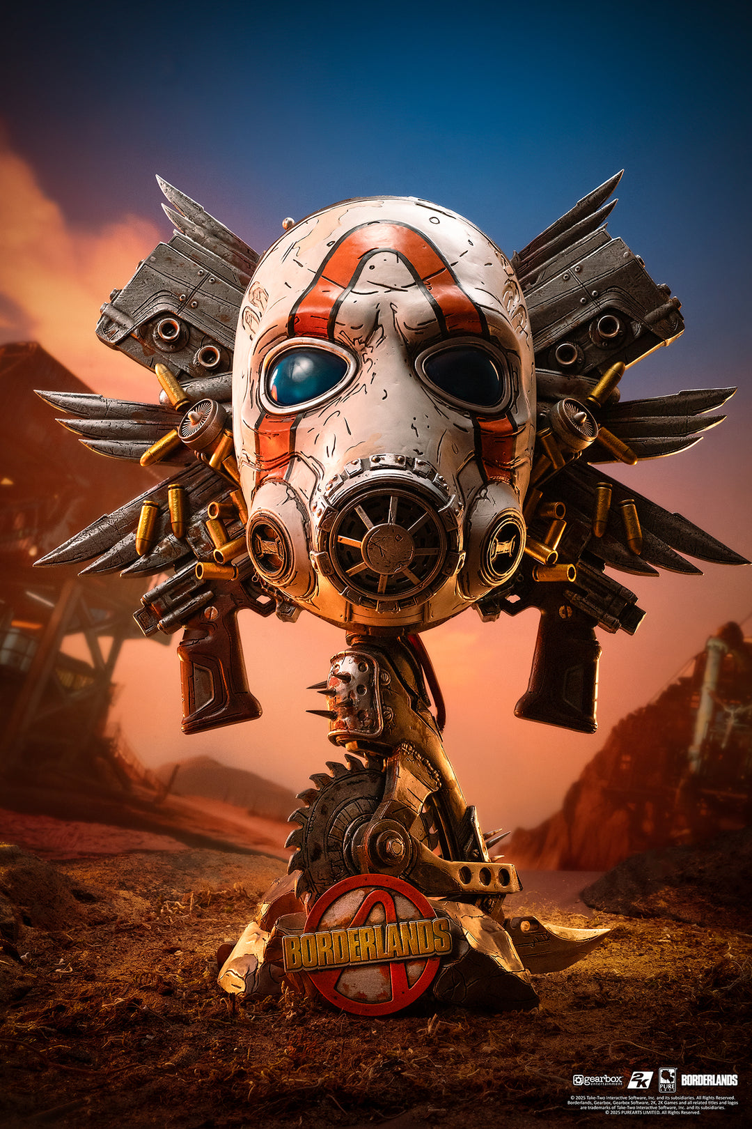 Borderlands Psycho Bandit Art Mask Exclusive Edition – PureArts