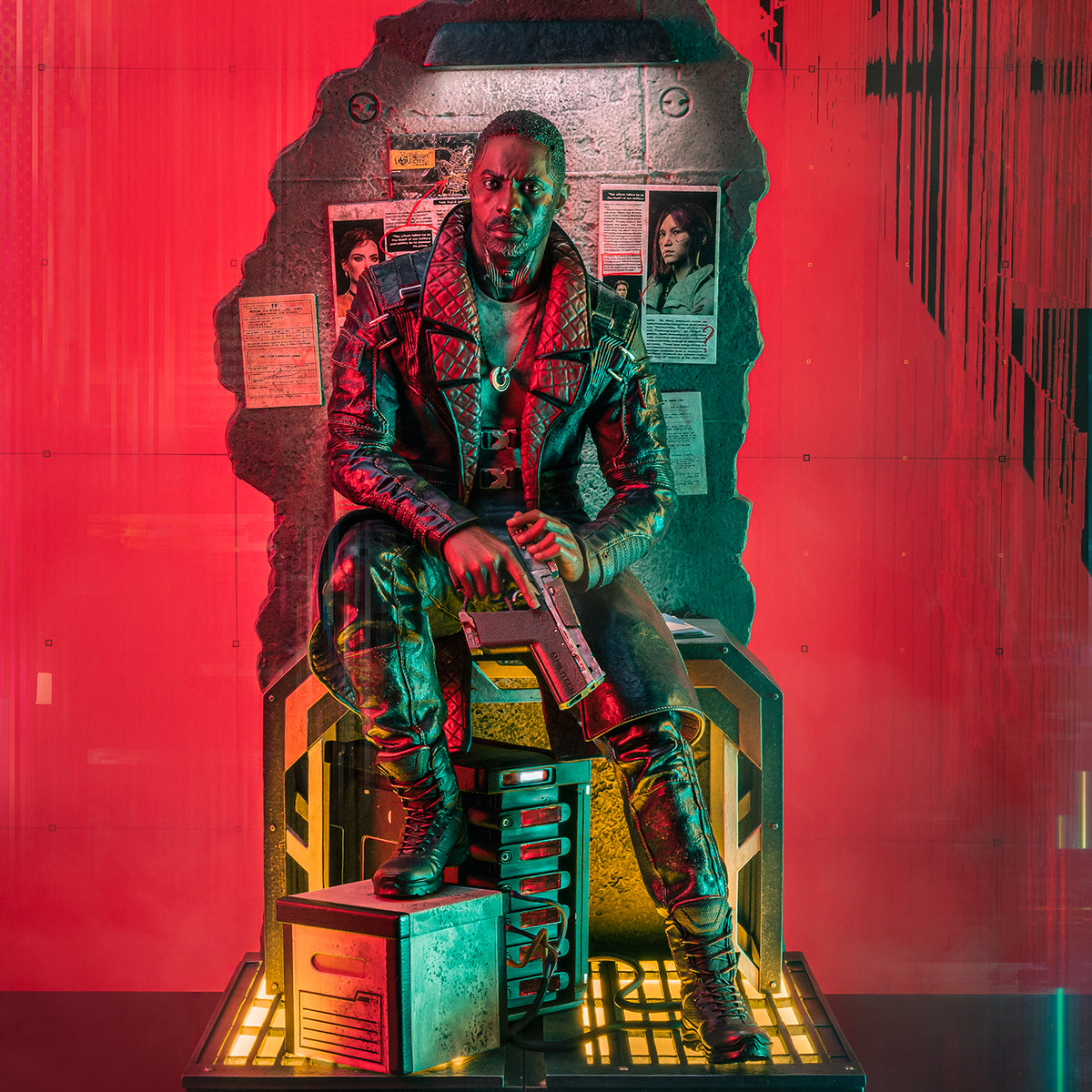 Cyberpunk 2077 Phantom Liberty Solomon Reed ¼ Scale Statue Exclusive E ...