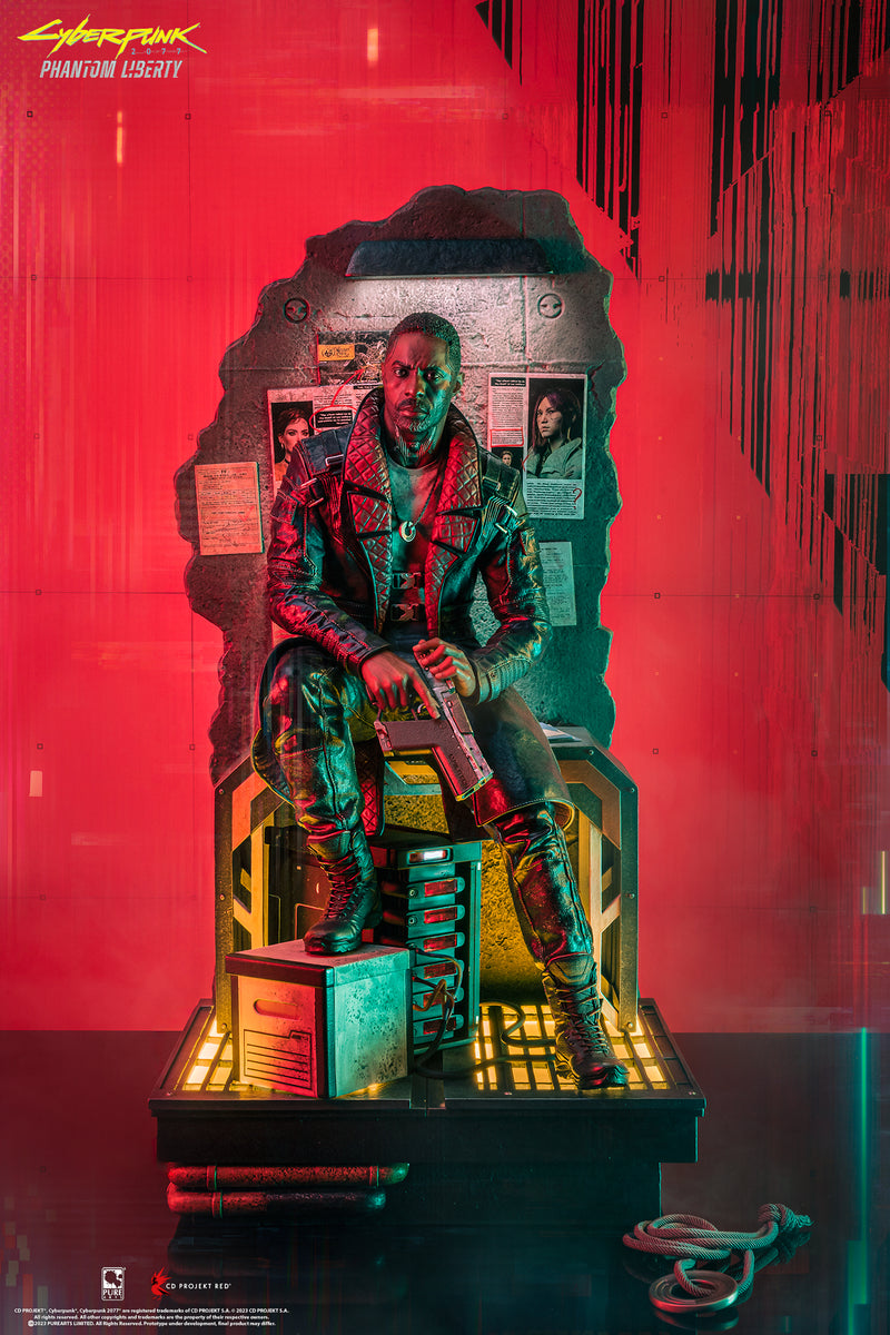 Cyberpunk 2077 Phantom Liberty Solomon Reed ¼ Scale Statue Exclusive E ...