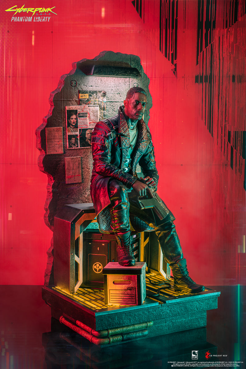 Cyberpunk 2077 Phantom Liberty Solomon Reed ¼ Scale Statue Exclusive E ...