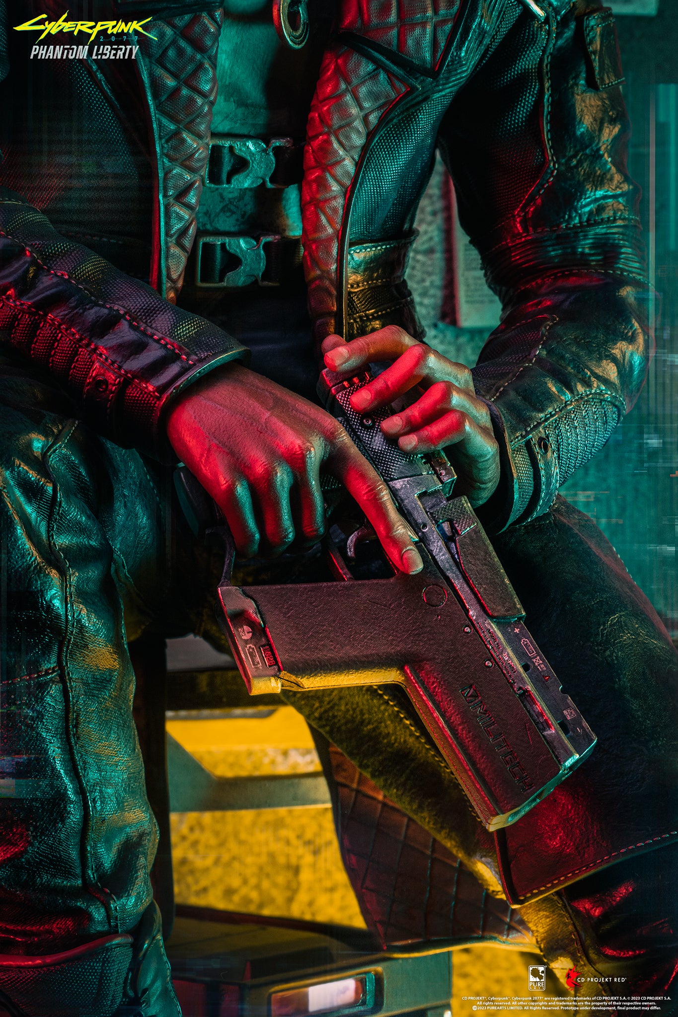 Cyberpunk 2077 Phantom Liberty Solomon Reed ¼ Scale Statue Exclusive E ...