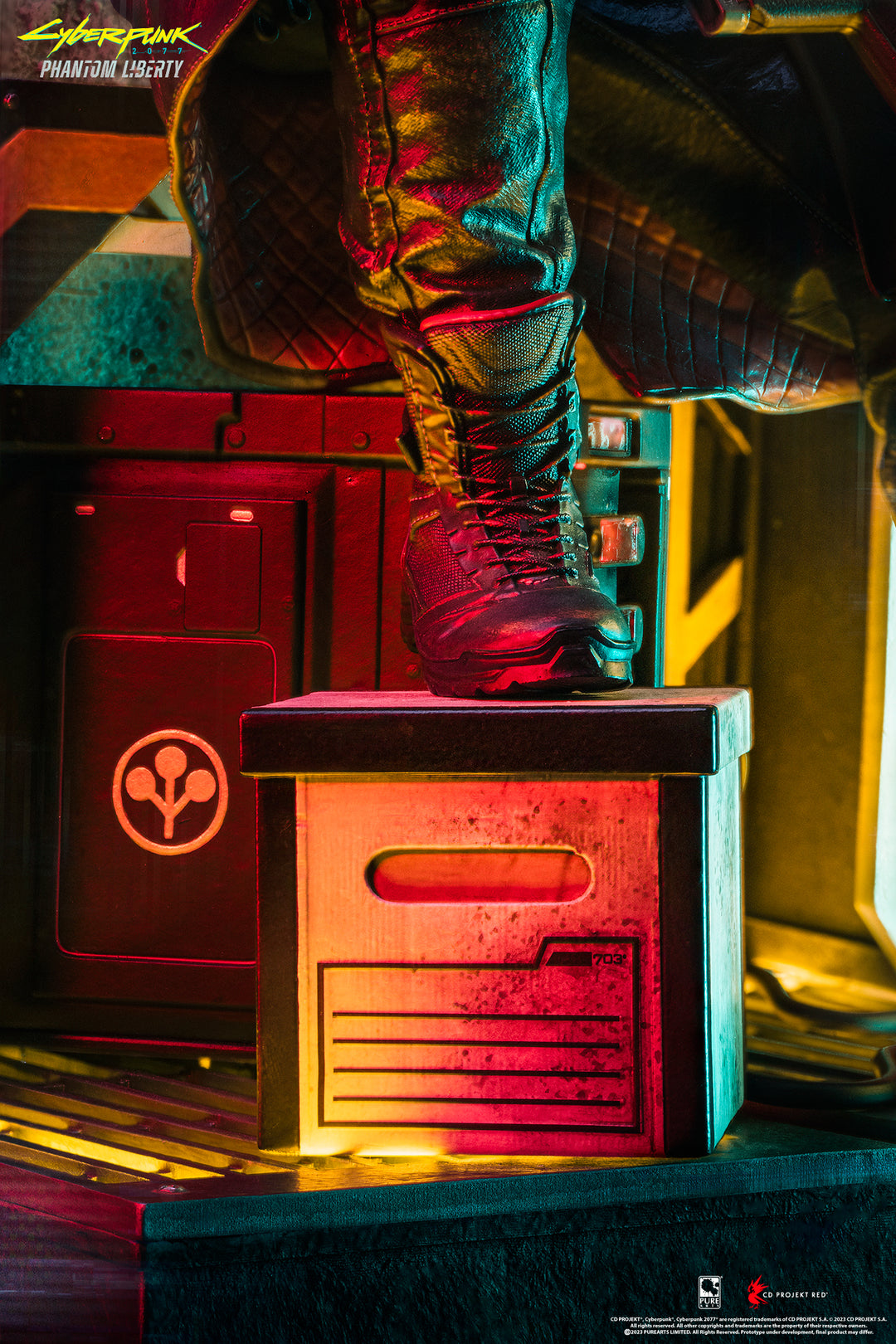Cyberpunk 2077 Phantom Liberty Solomon Reed ¼ Scale Statue Exclusive E ...