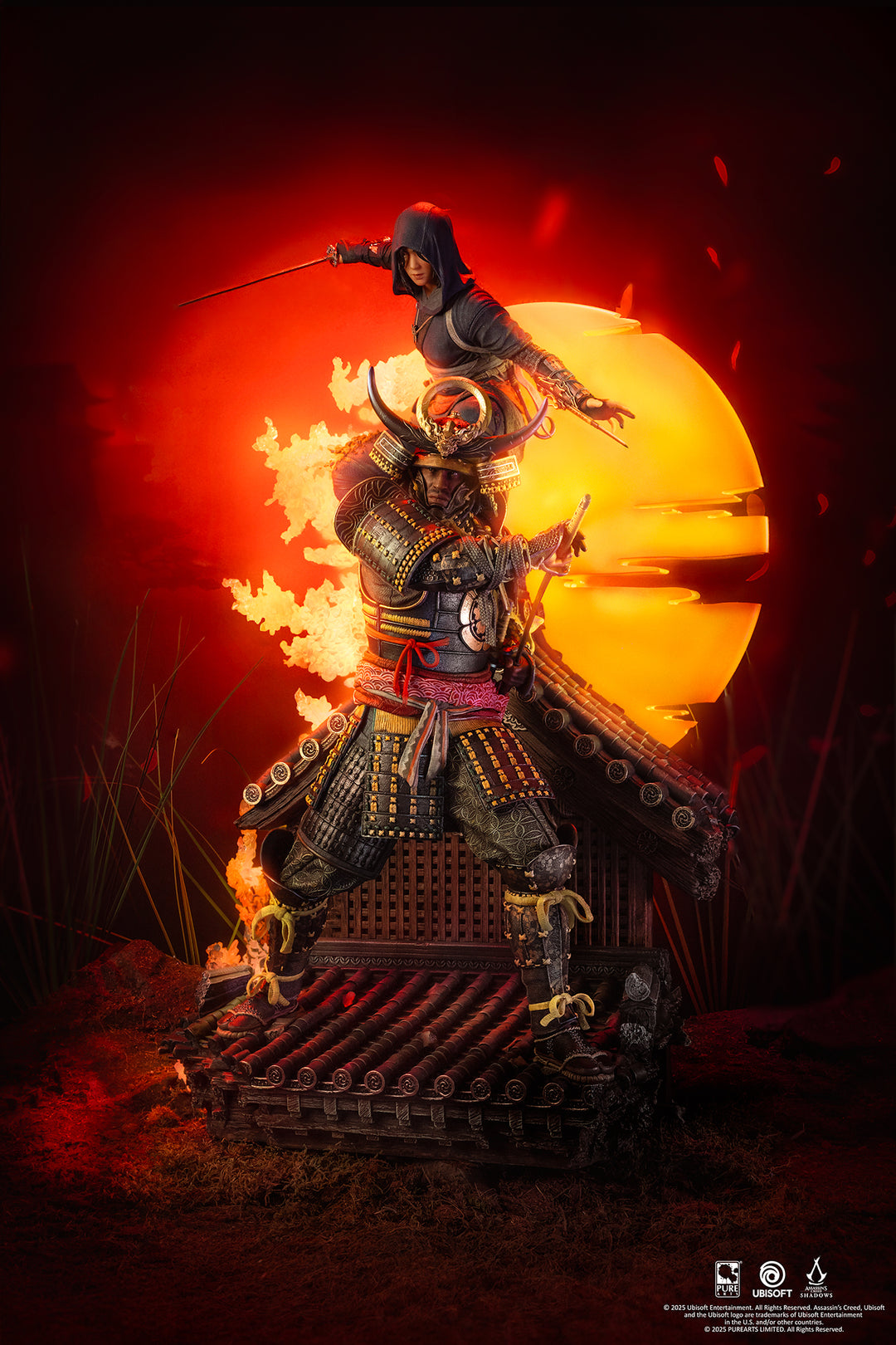 Assassin’s Creed Shadows: Animus Naoe & Yasuke 1/4 Scale Statue Exclus ...