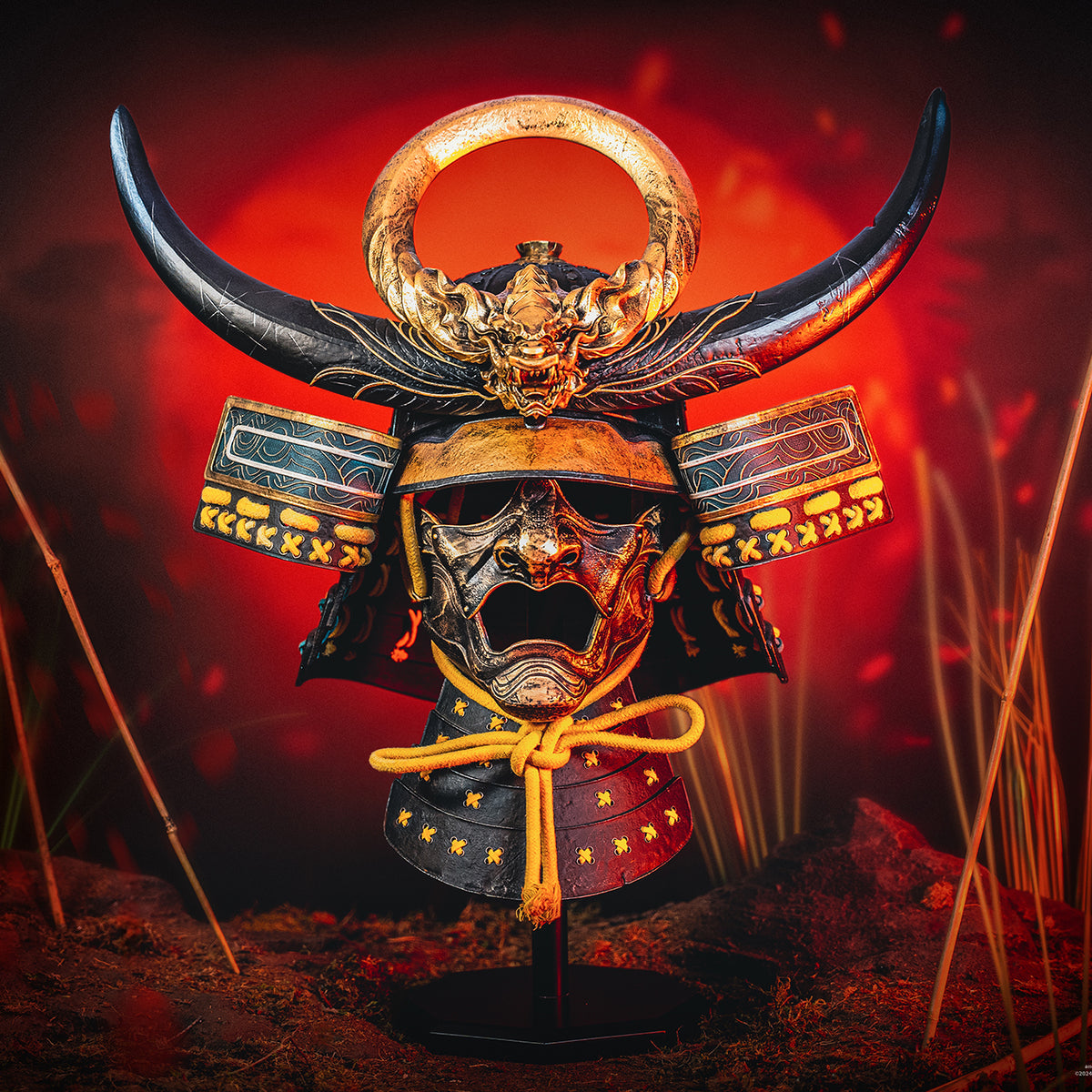 Assassin's Creed Shadows Yasuke Helmet 1/1 Scale Replica – PureArts