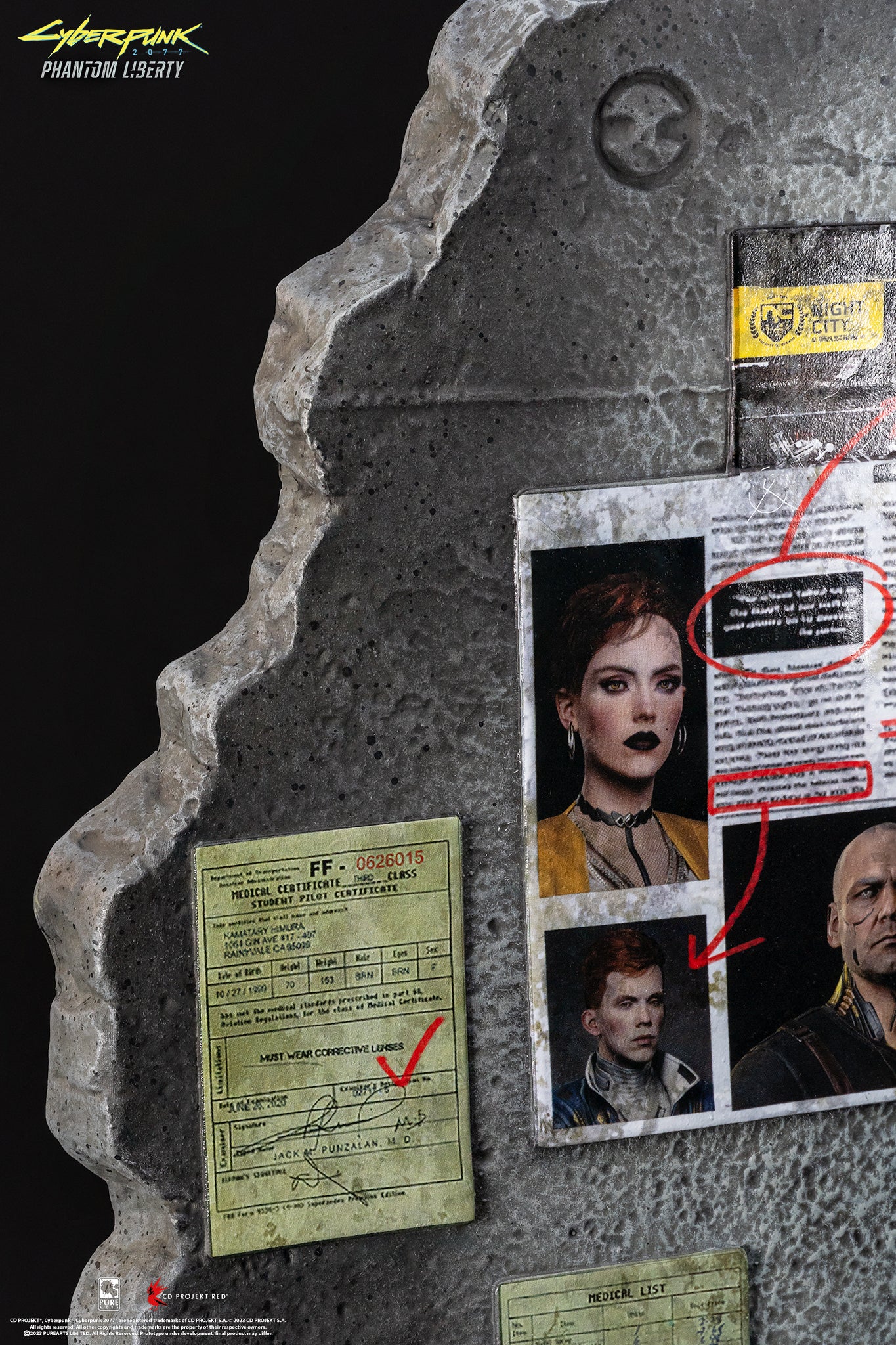 Cyberpunk 2077 Phantom Liberty Solomon Reed ¼ Scale Statue Exclusive E ...