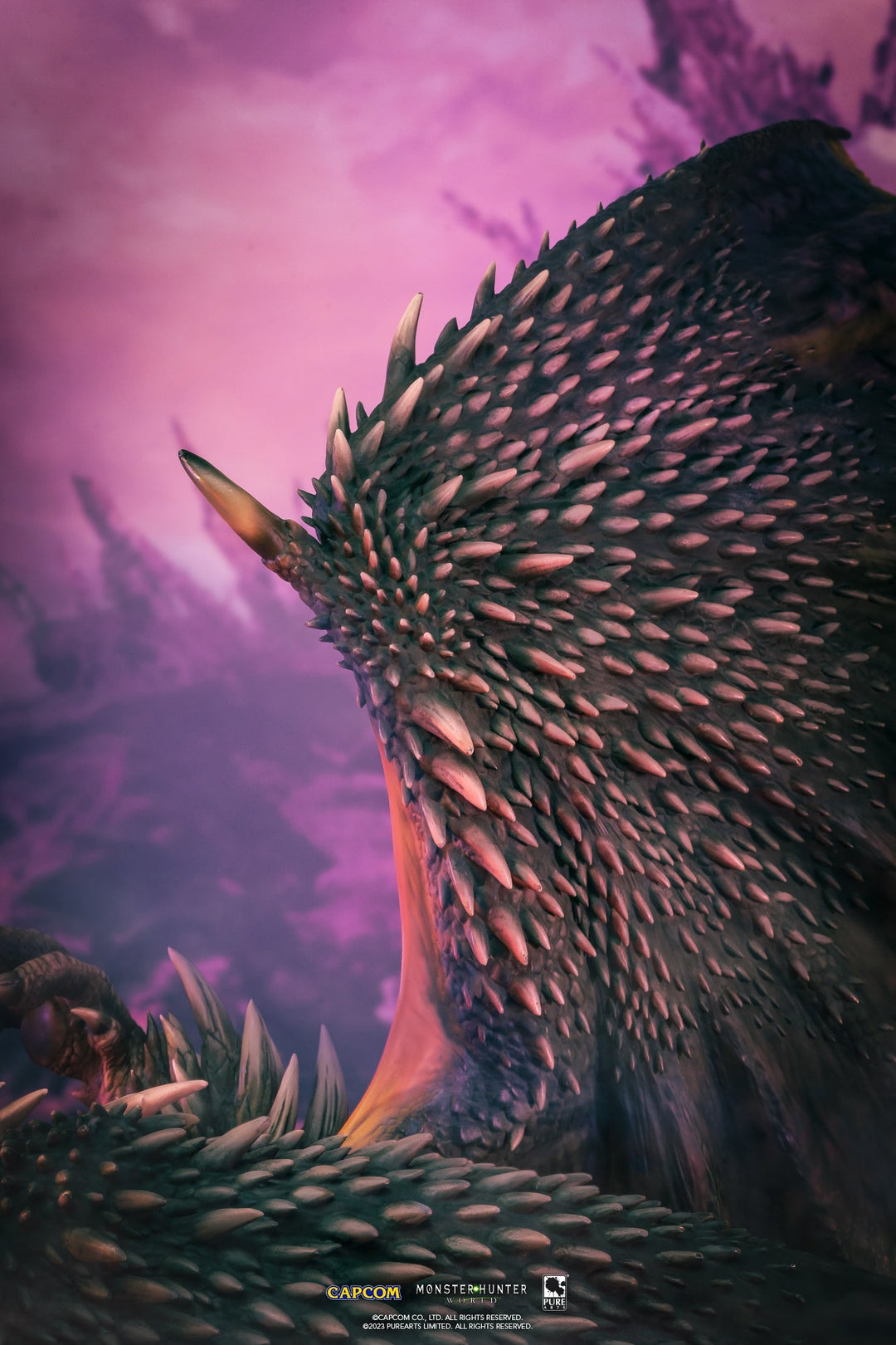 Monster Hunter World Nergigante Statue from PureArts