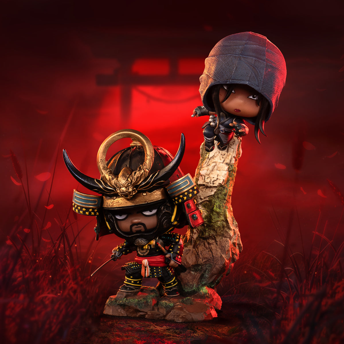 Qlectors Assassin’s Creed Shadows Naoe & Yasuke PVC Figure – PureArts