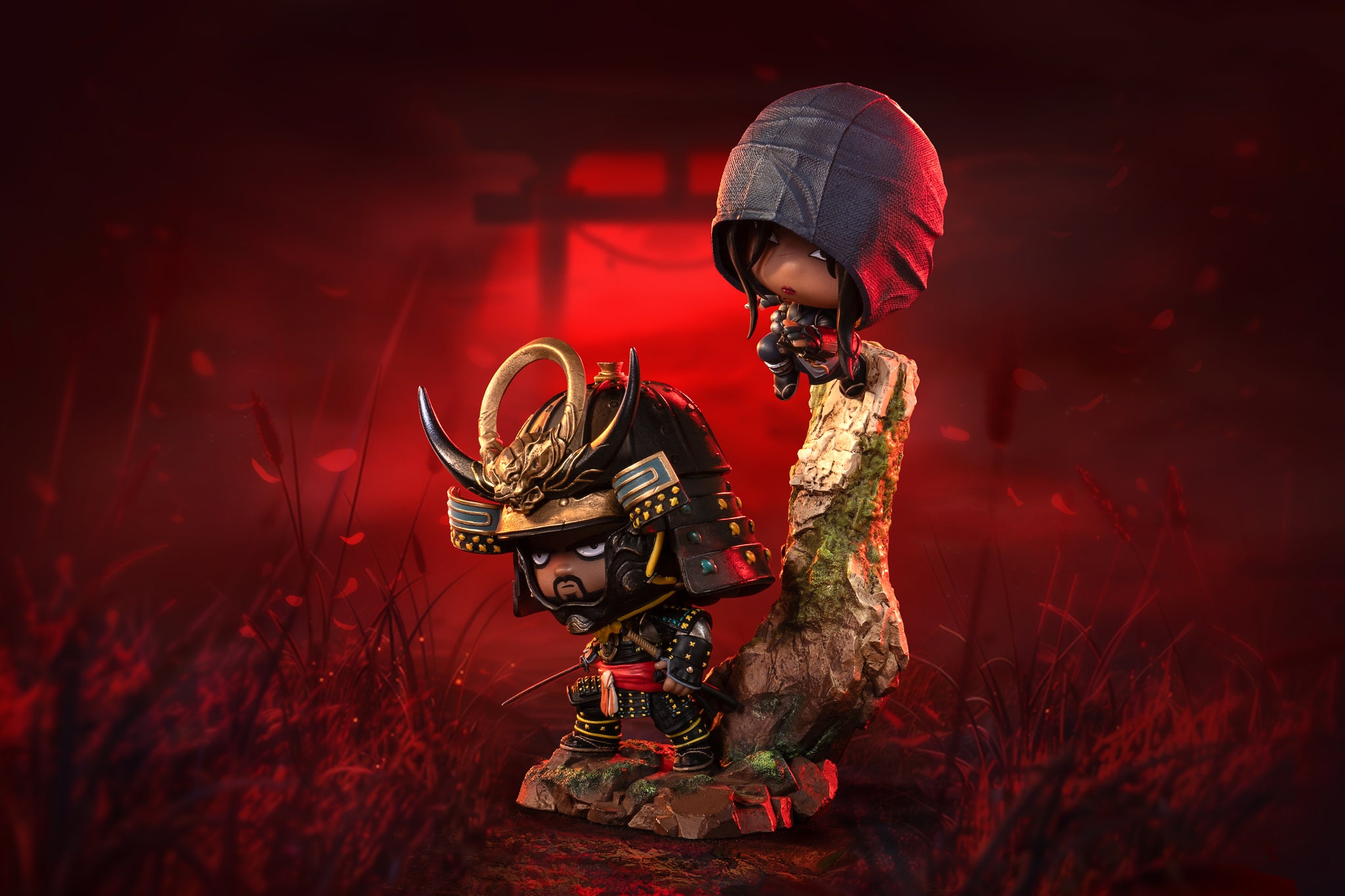 Qlectors Assassin’s Creed Shadows Naoe & Yasuke PVC Figure – PureArts