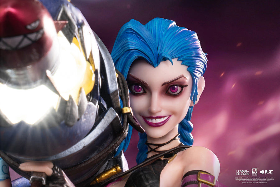 League of Legends Jinx 1/6 Scale Statue from PureArts and Riot Games