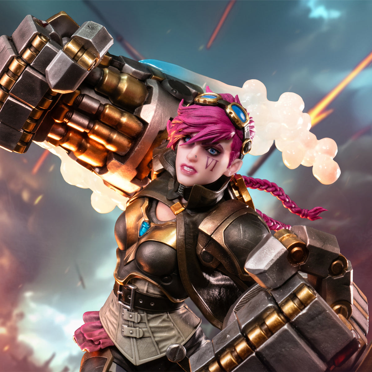 League of Legends Vi 1/6 Scale Statue from PureArts and Riot Games