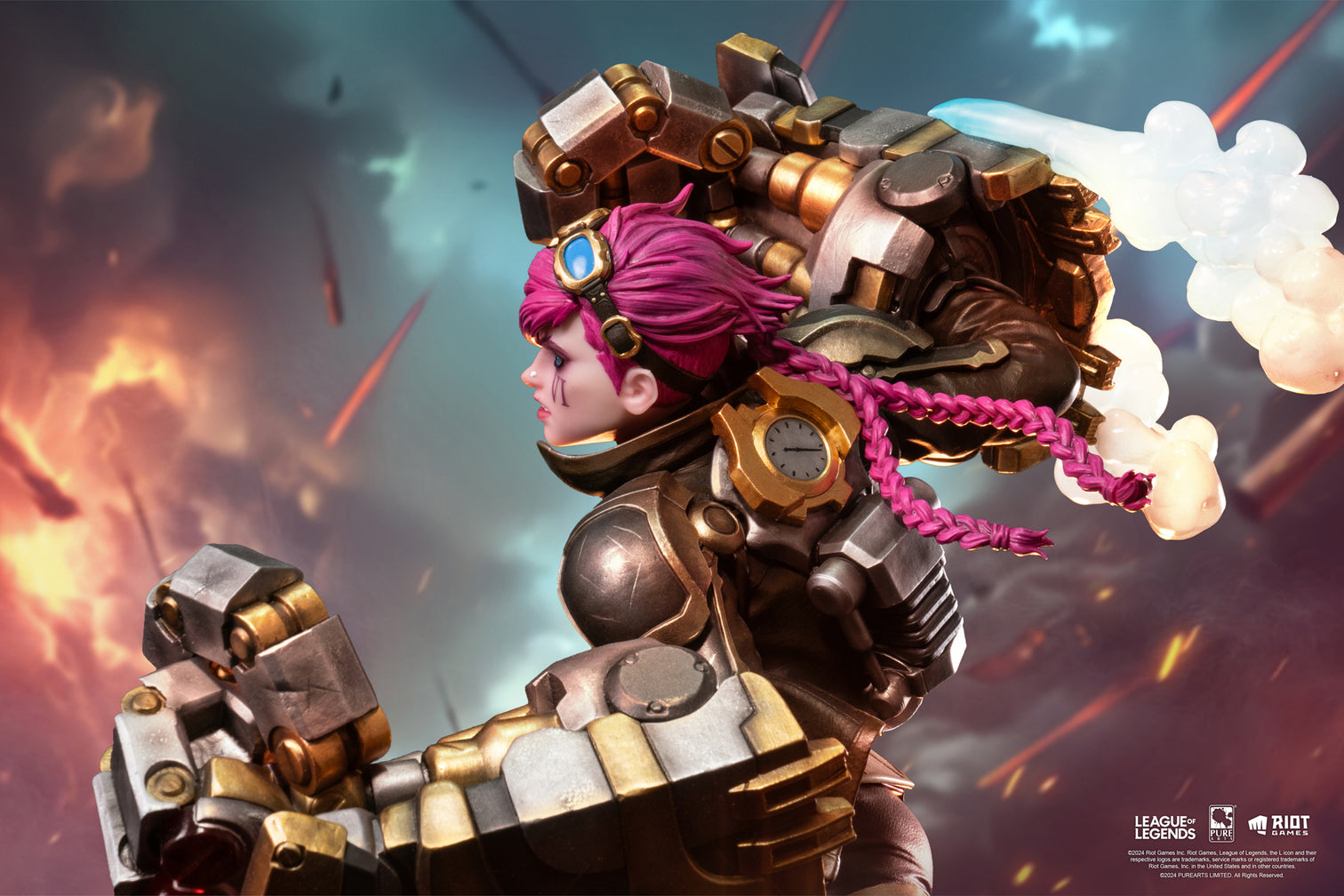 League of Legends Vi 1/6 Scale Statue from PureArts and Riot Games