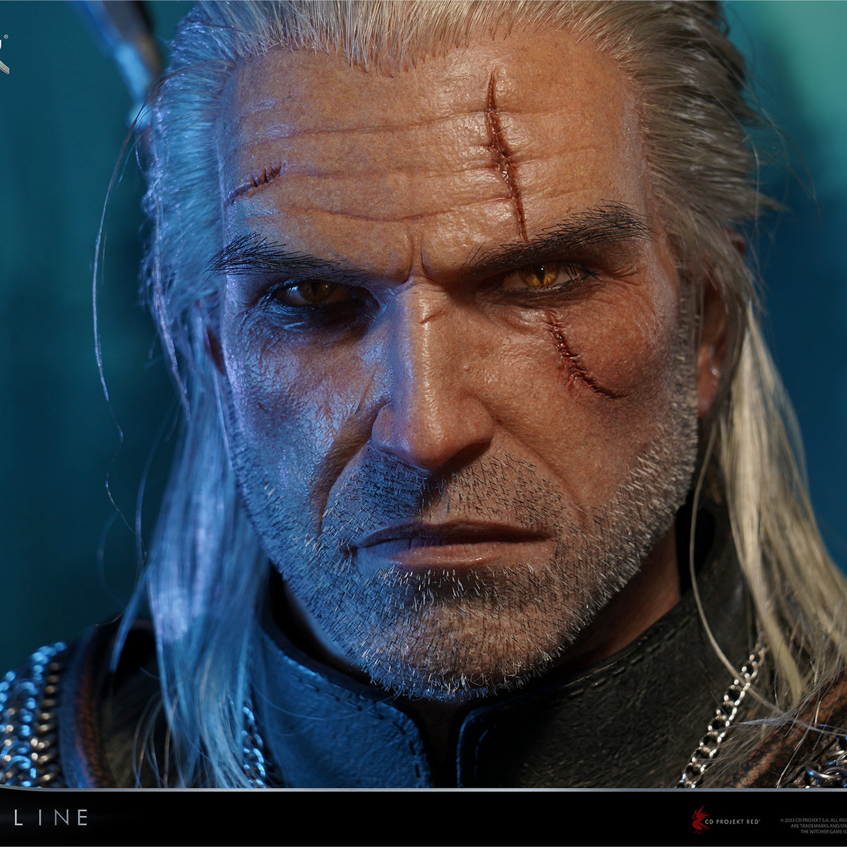 Prestige Line - The Witcher 3: Wild Hunt Geralt of Rivia 1/2 Scale Sta ...