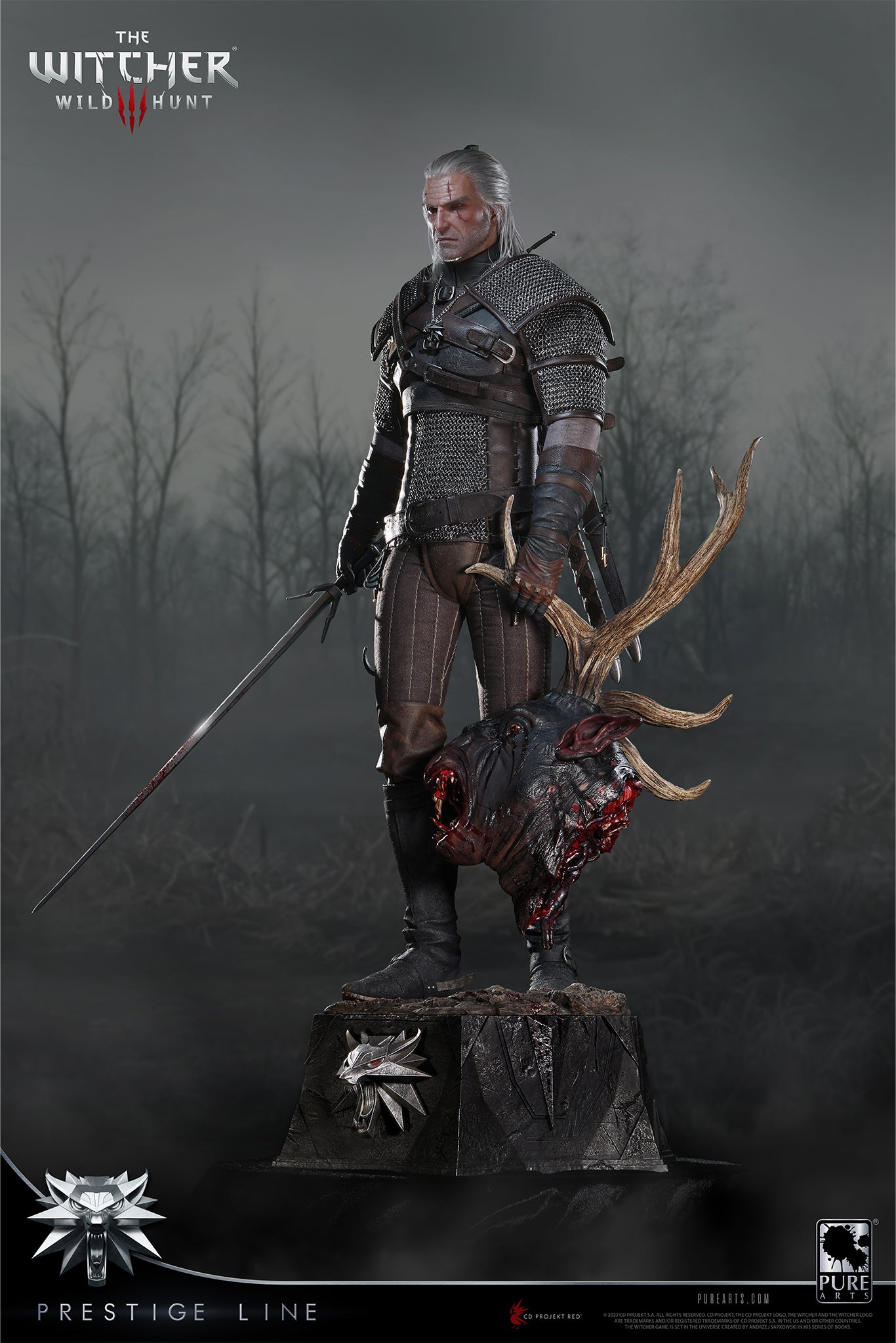 【問題】The Prestige Line - The Witcher 3: Wild Hunt - Geralt of Rivia 1/2 ...