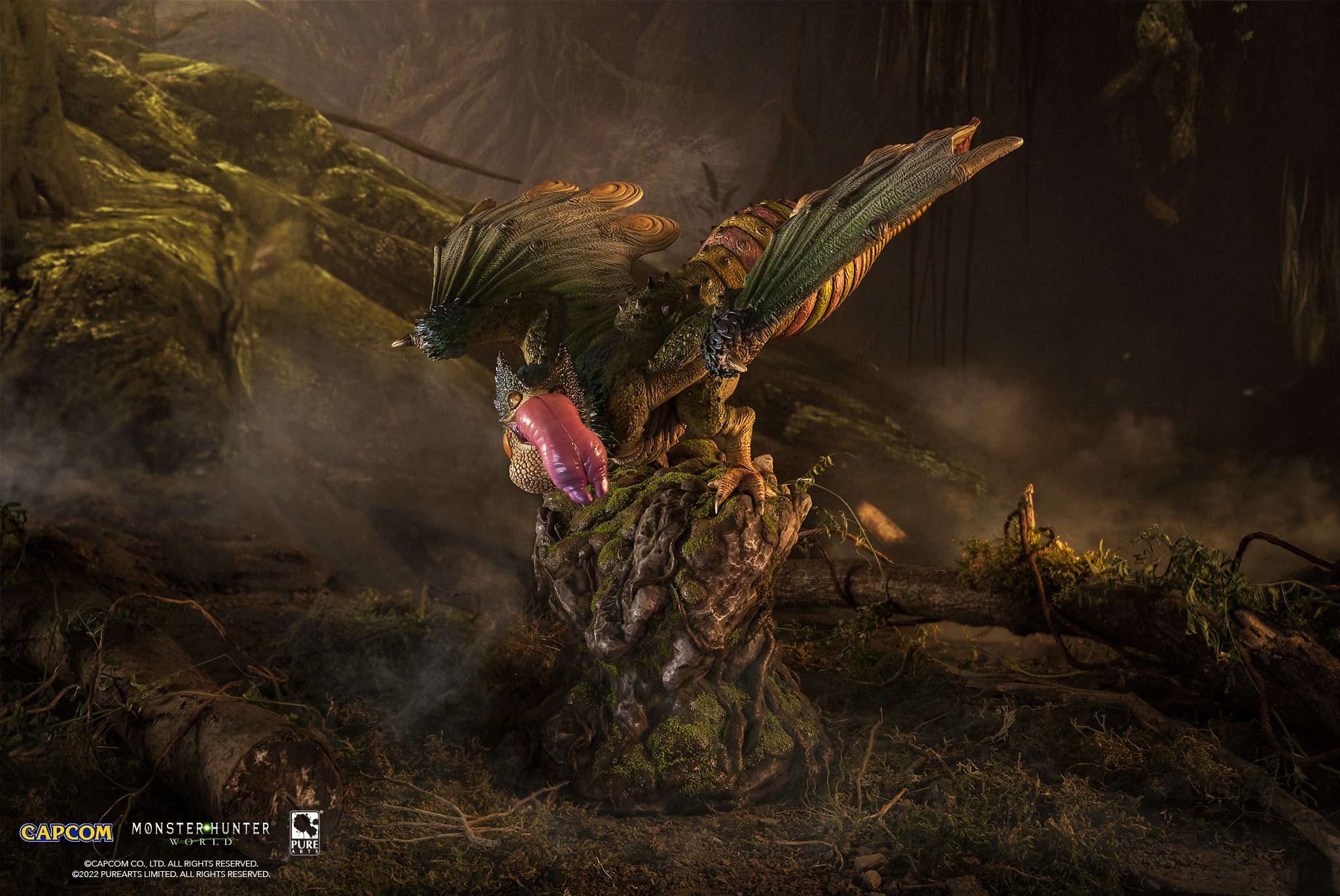 Monster Hunter World Pukei-Pukei Statue Exclusive Edition – PureArts