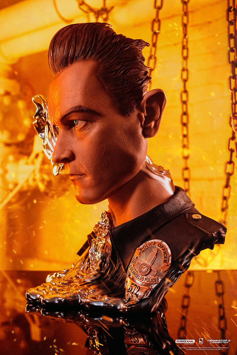 Terminator 2 T-1000 Art Mask Standard Edition - Painted Version – PureArts