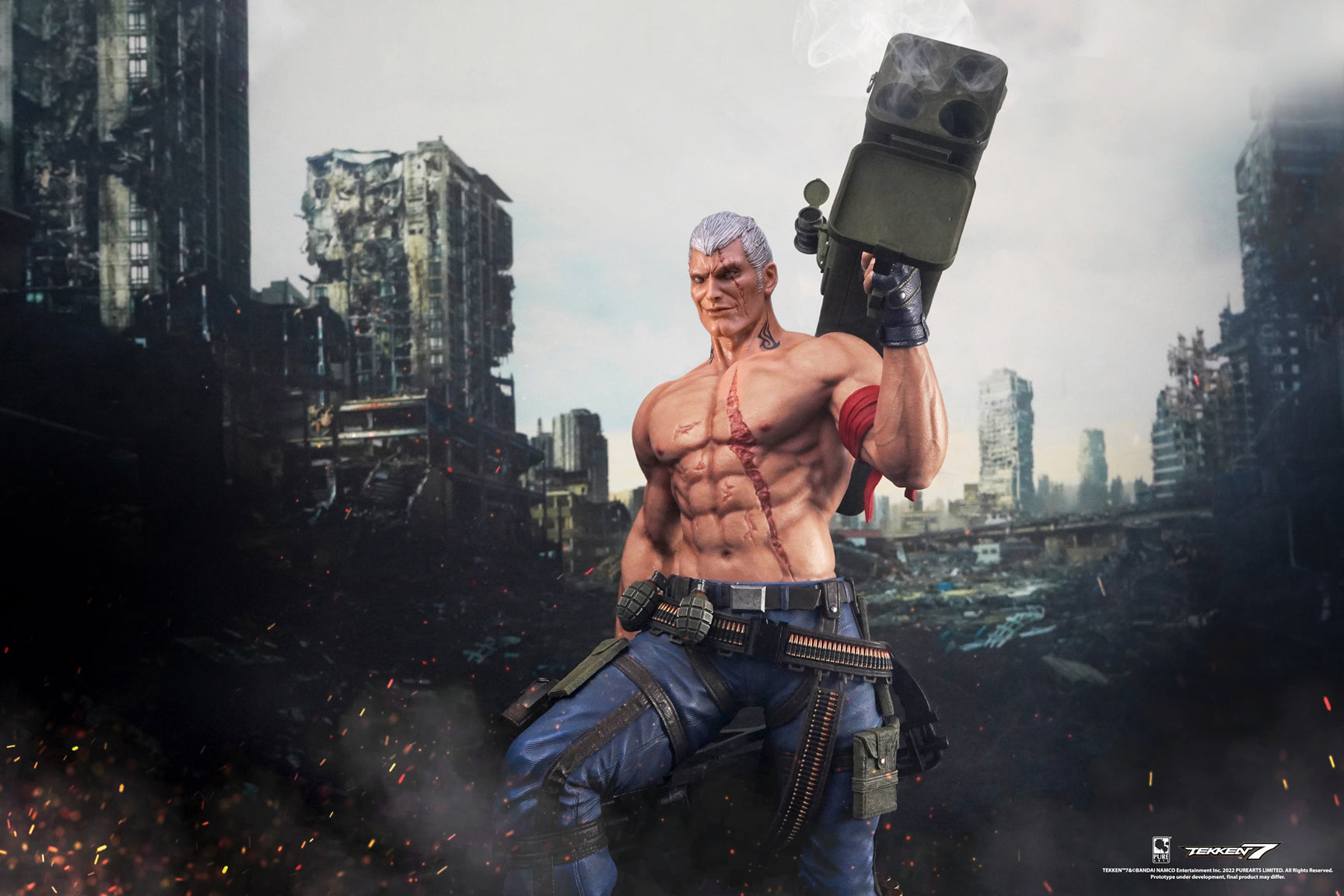 TEKKEN 7: Bryan Fury 1/4 Statue – PureArts