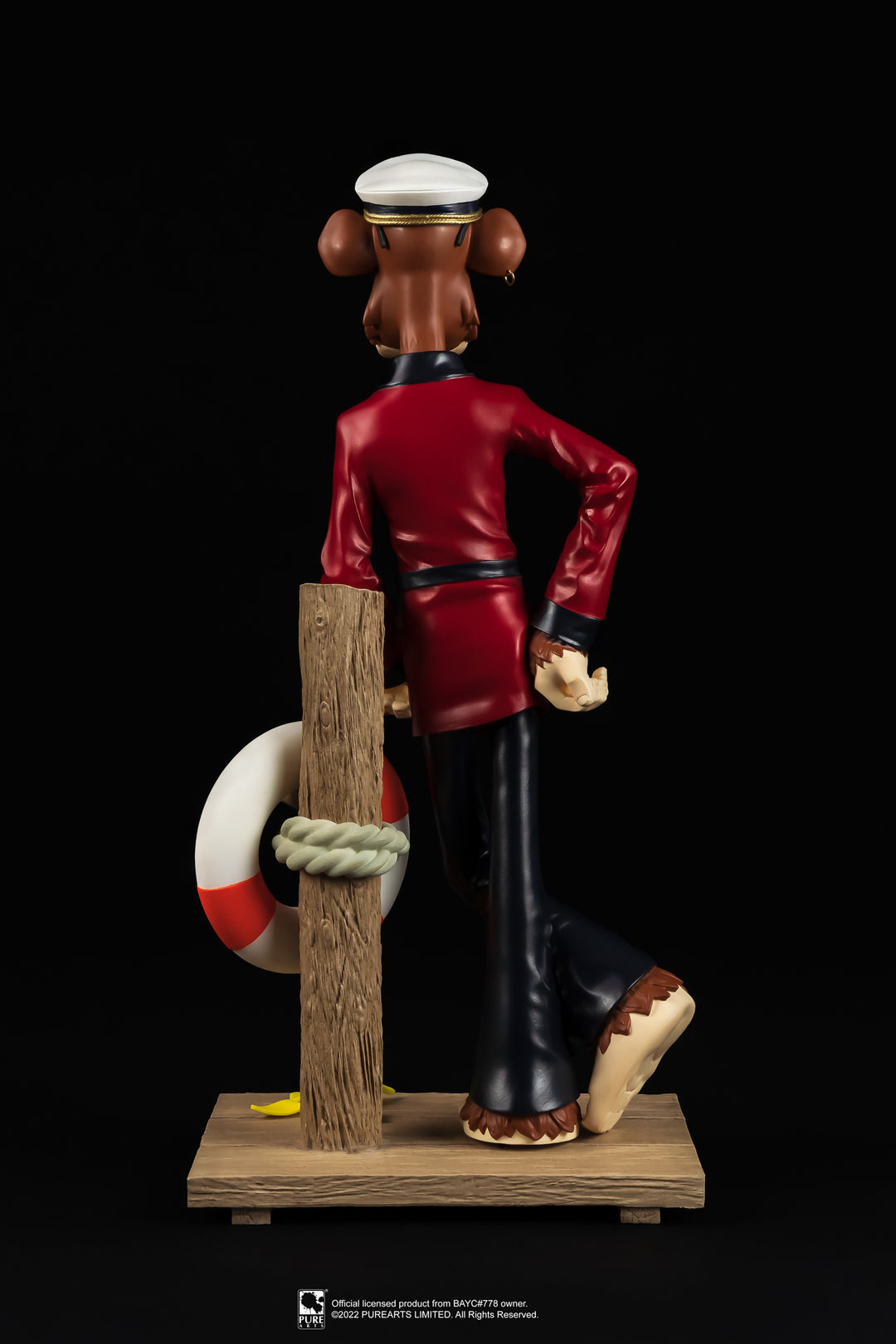 BAYC #778 - Bored Captain Ape 1/8 Scale Statue – PureArts