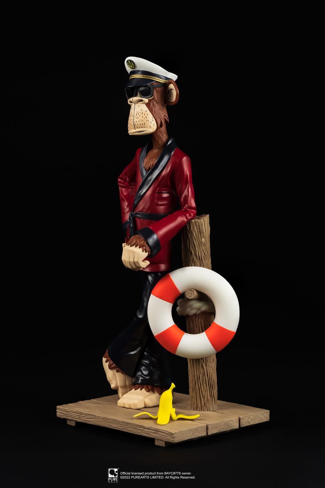 BAYC #778 - Bored Captain Ape 1/8 Scale Statue – PureArts