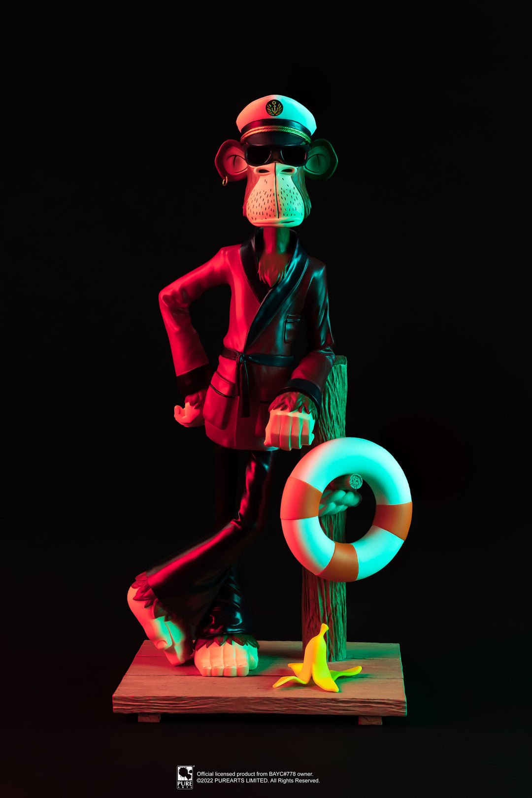 BAYC #778 - Bored Captain Ape 1/8 Scale Statue – PureArts
