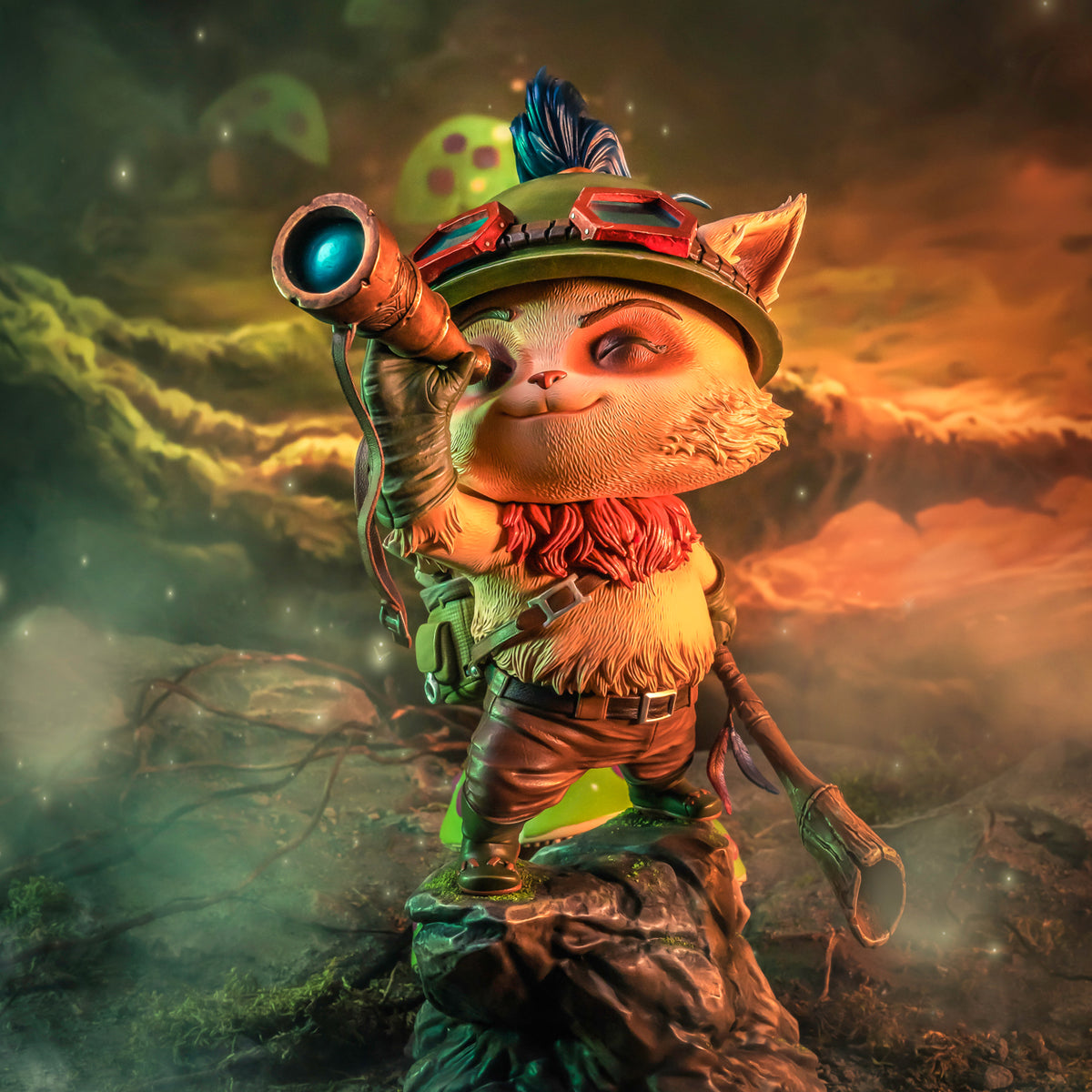 League of Legends Teemo 1/4 Scale Statue Exclusive Edition – PureArts