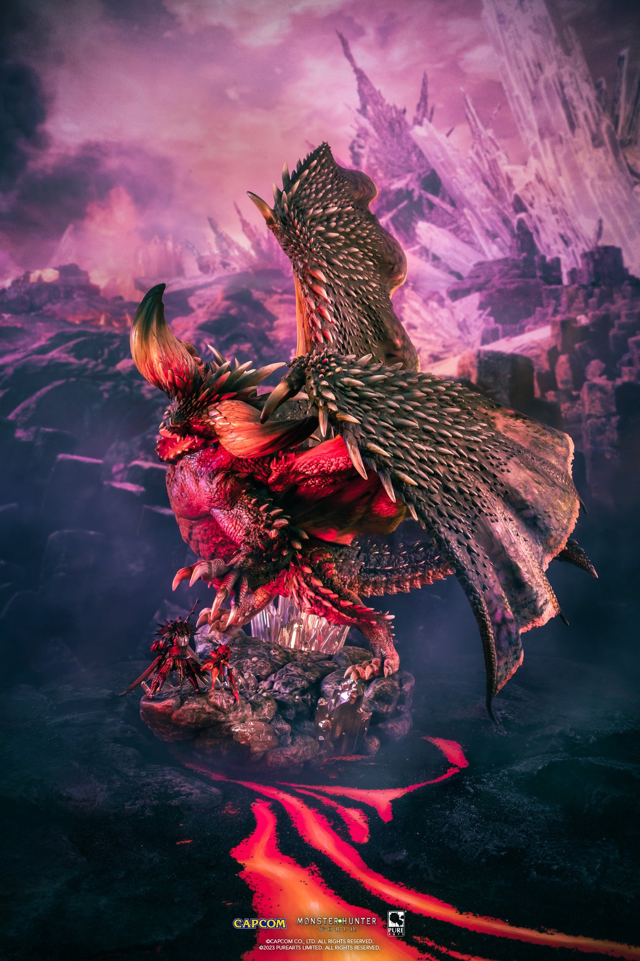 Monster Hunter World Nergigante Statue Exclusive Edition from PureArts