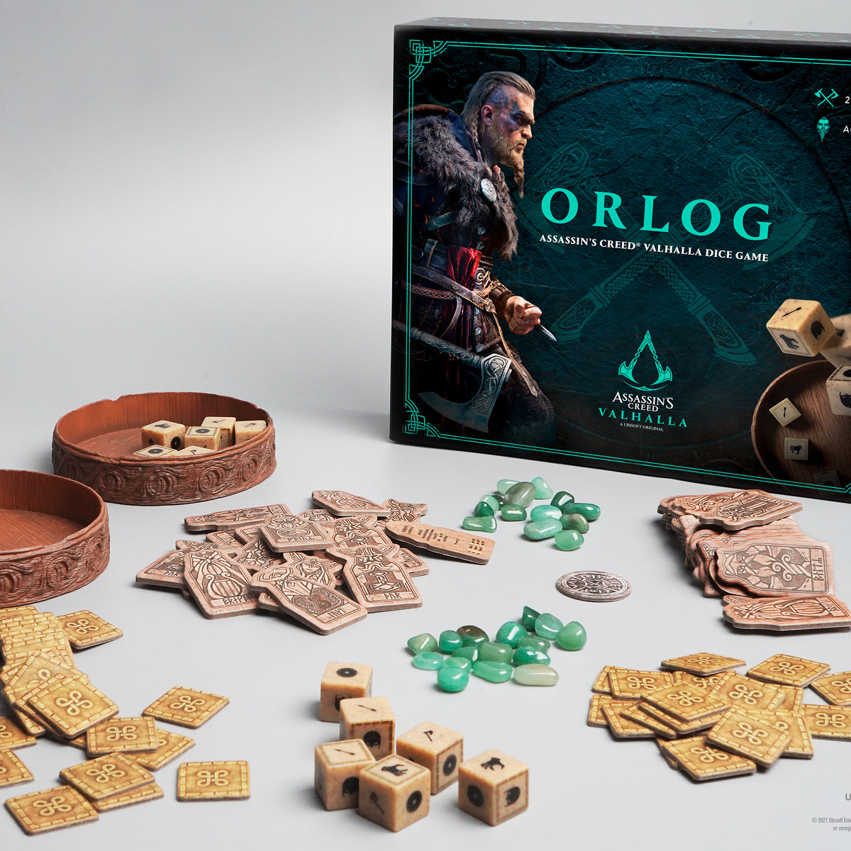 Assassin's Creed Valhalla Viking Orlog Dice Game Deluxe Edition – PureArts