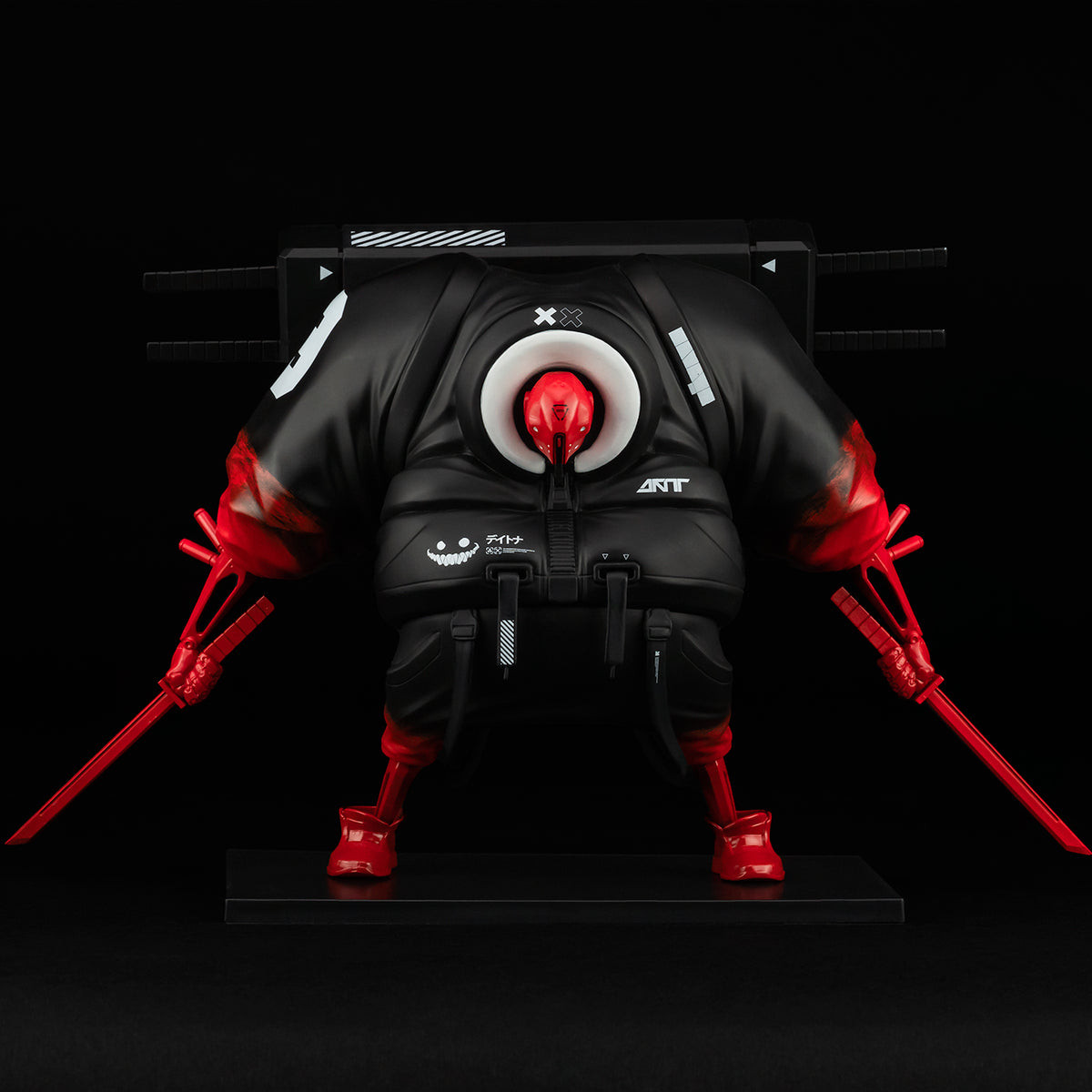 Master 9 Eyes: Savage Black Edition 1/12 Vinyl Designer Toy – PureArts